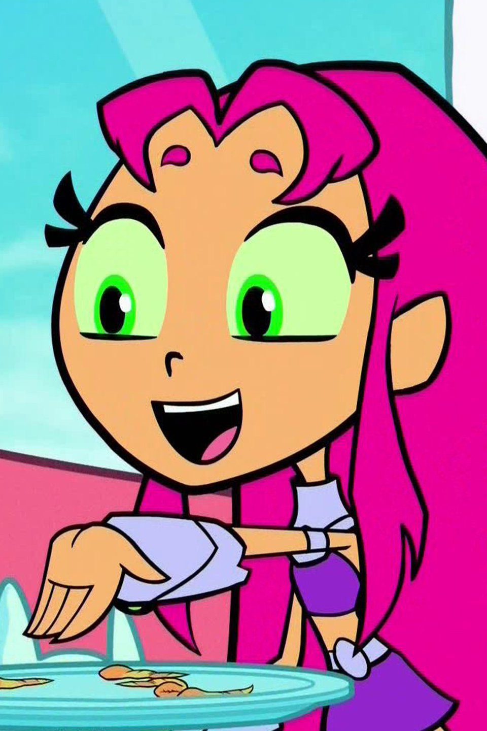Teen Titans Starfire Happy