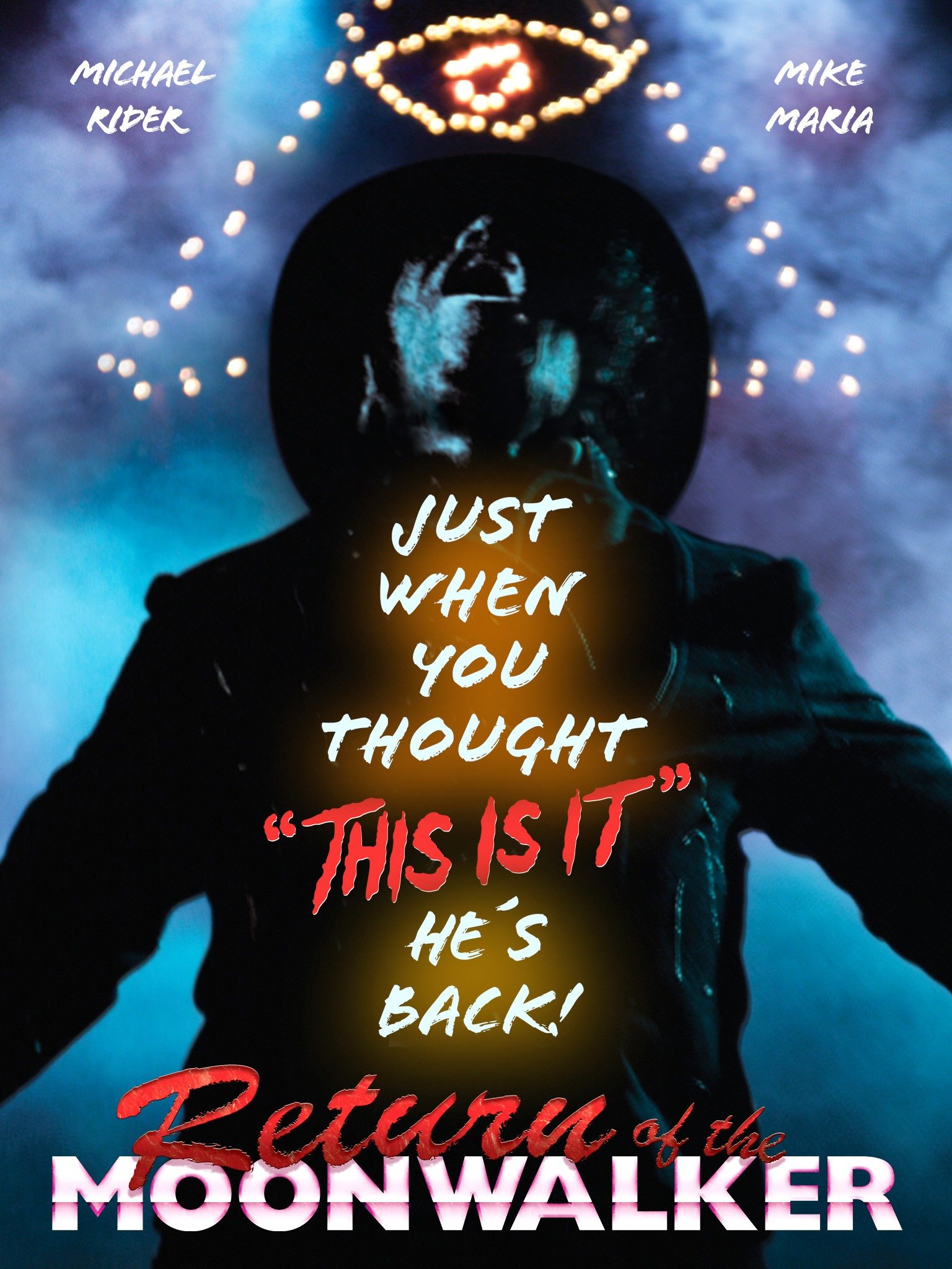 Michael Jackson Moonwalker Movie Poster