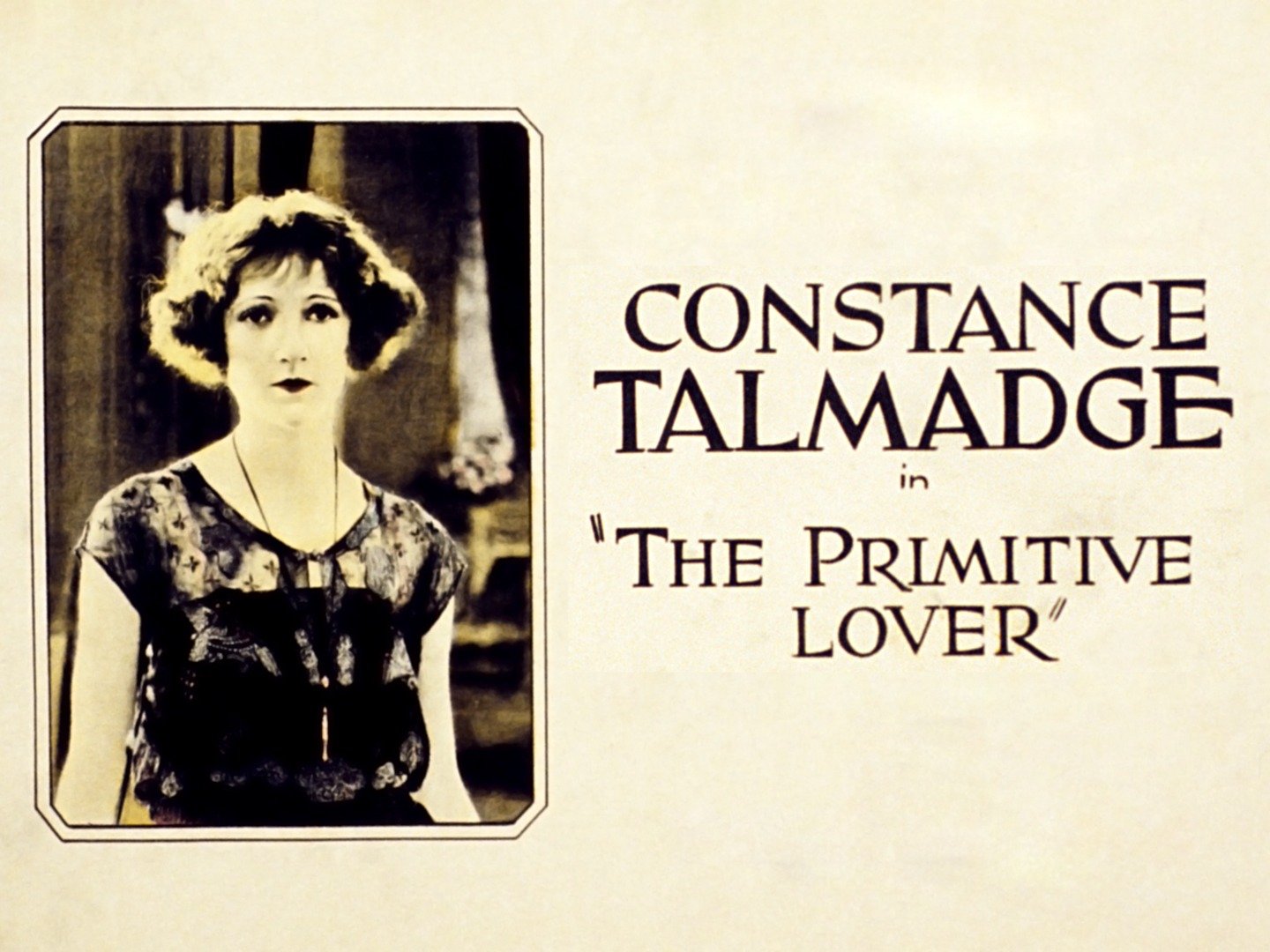 The Primitive Lover Pictures - Rotten Tomatoes