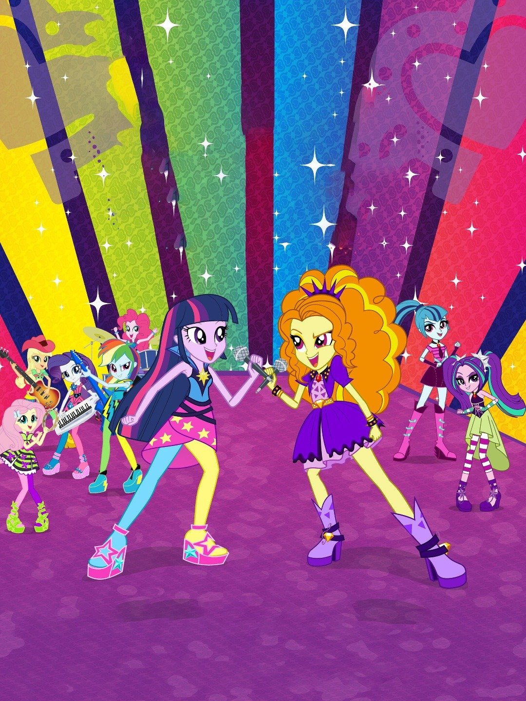 My Little Pony The Dazzling Rainbow Rocks Dvd