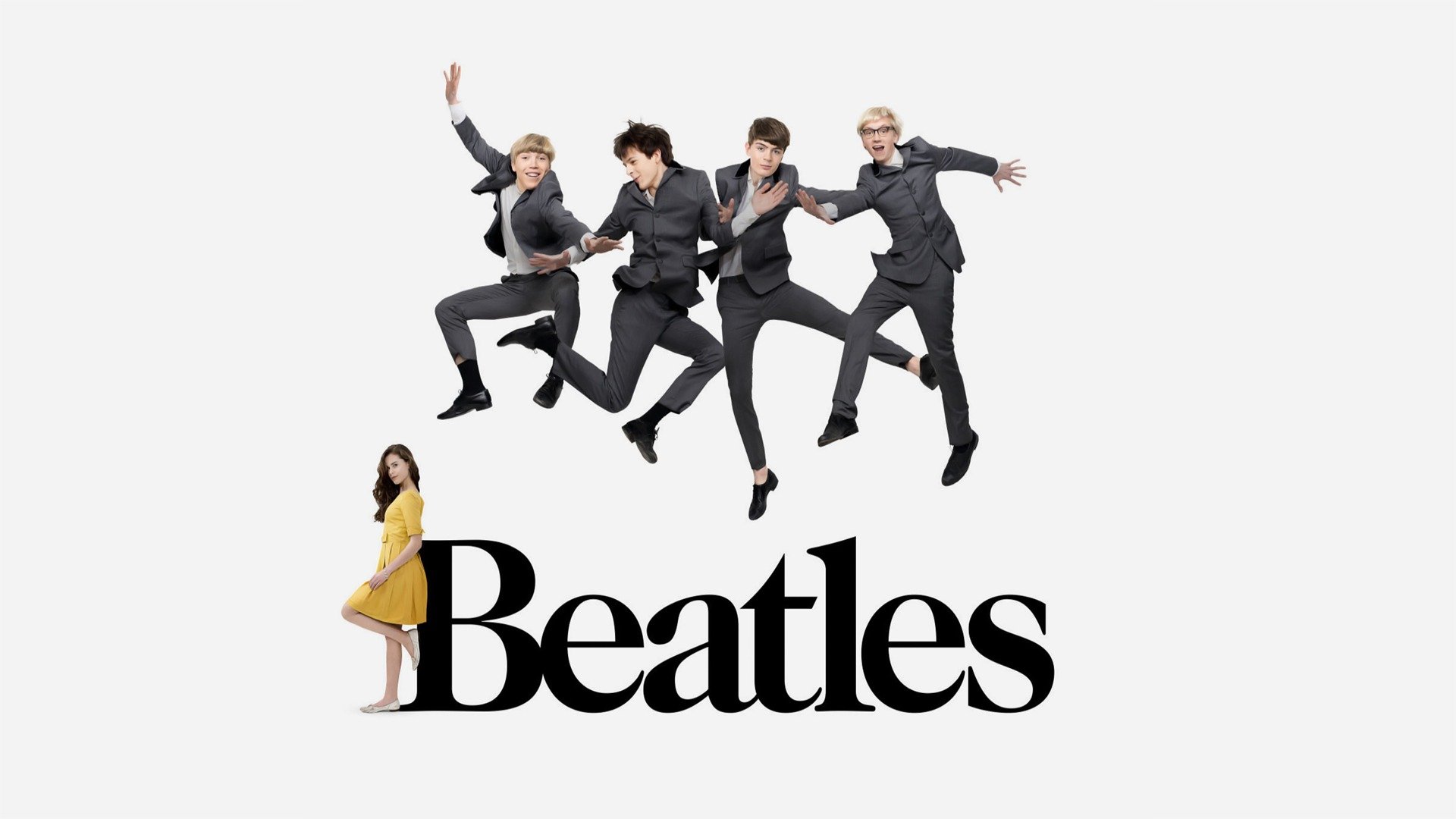 The Beatles Silhouette Jumping