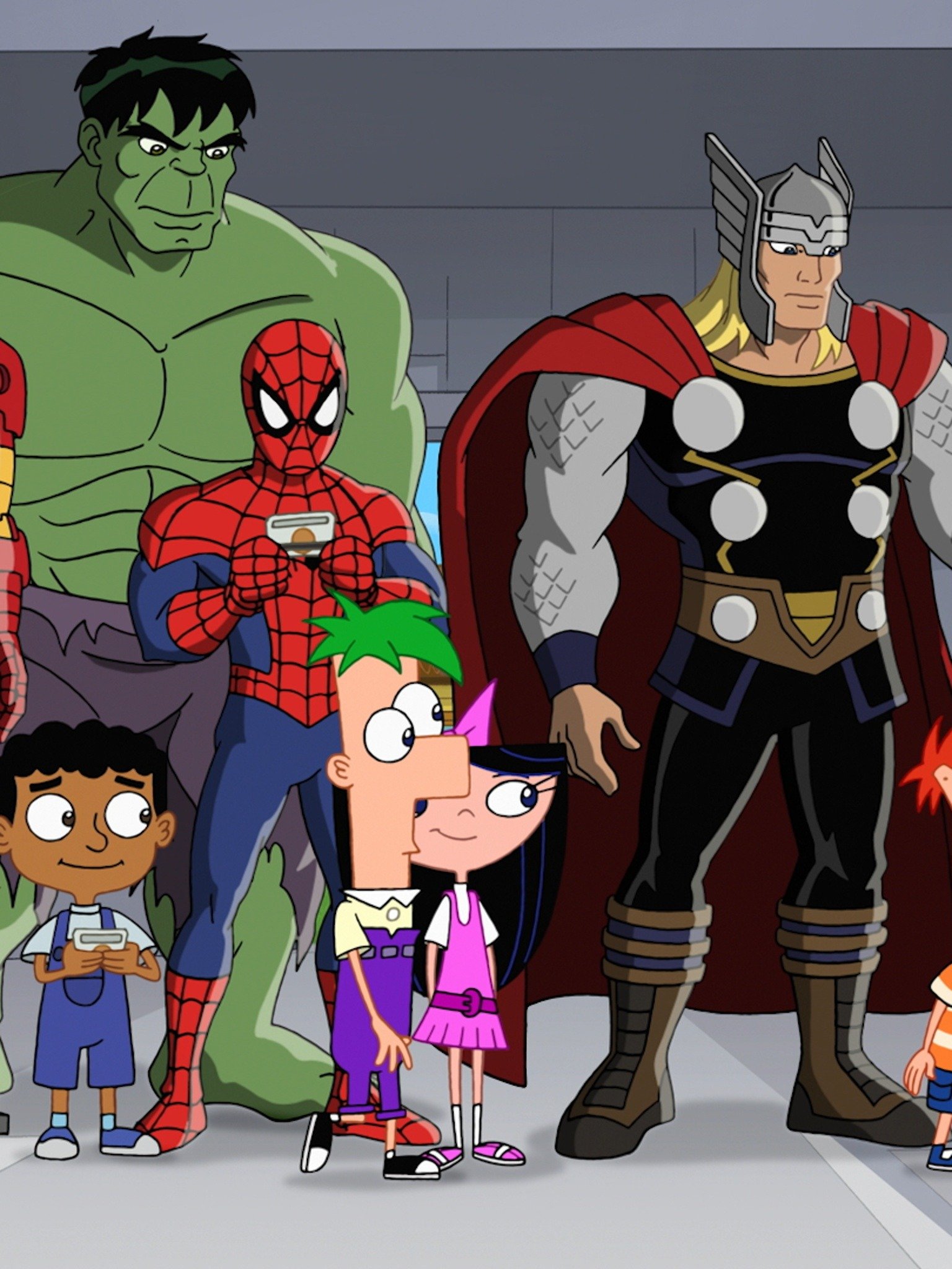 Phineas And Ferb Baljeet Hulk