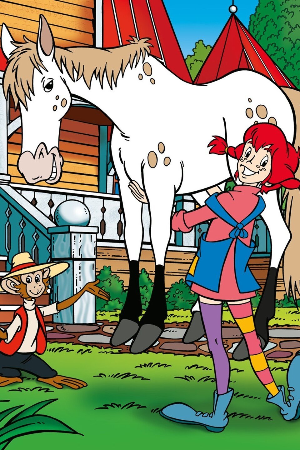 Pippi Longstocking Lifting Horse