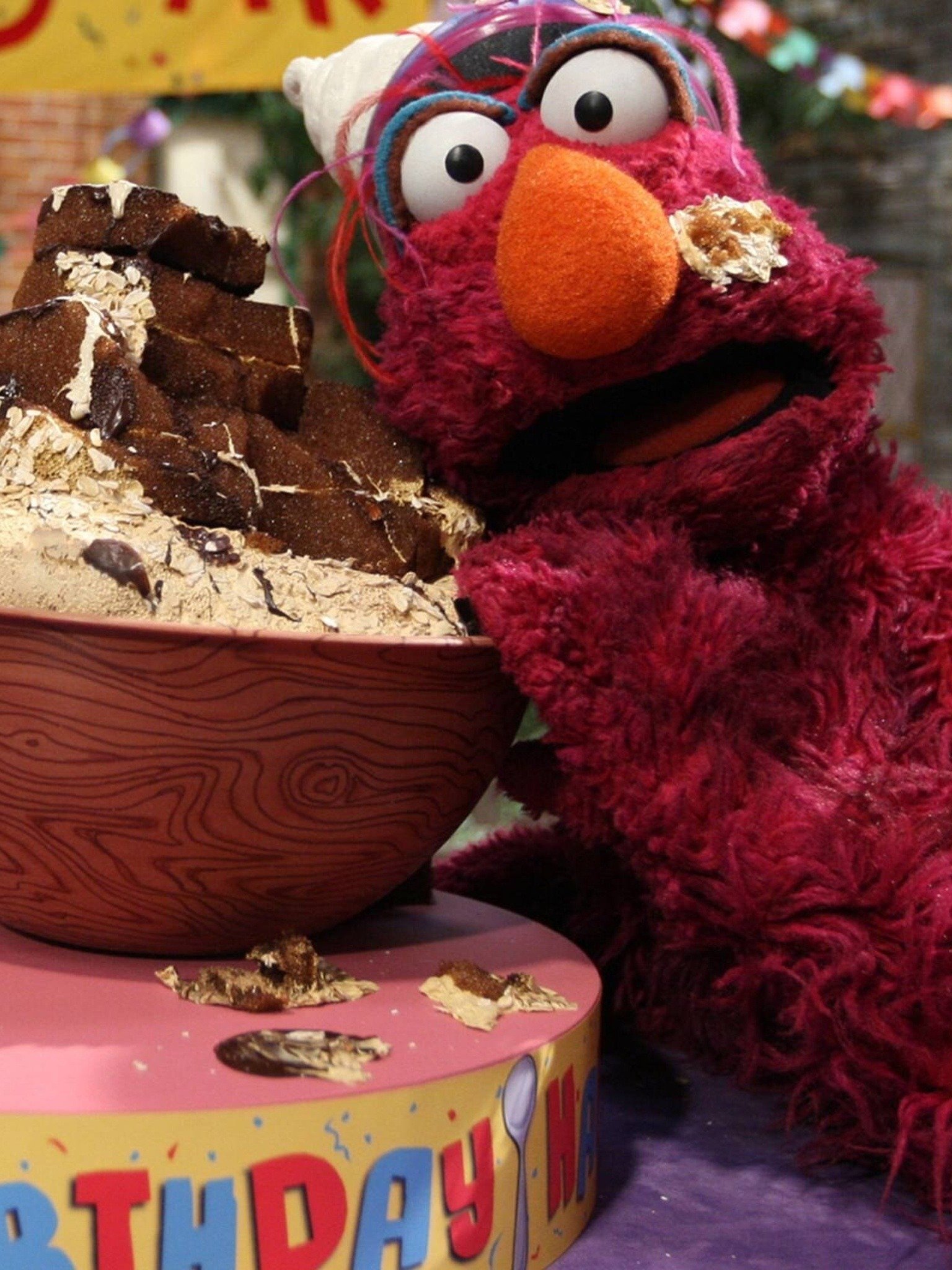 Curly Bear From Sesame Street