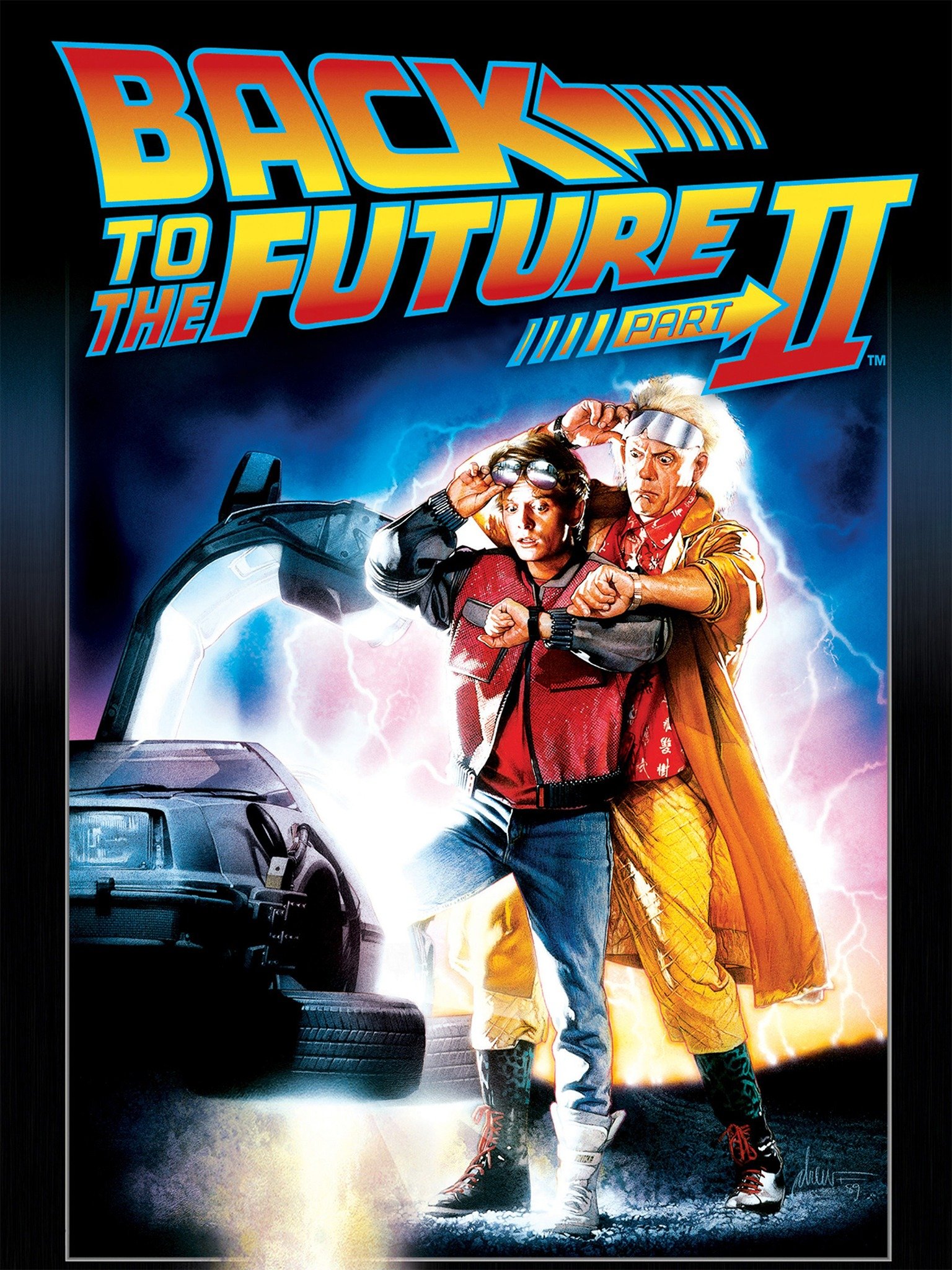 Back To The Future Movie Poster High Resolution
