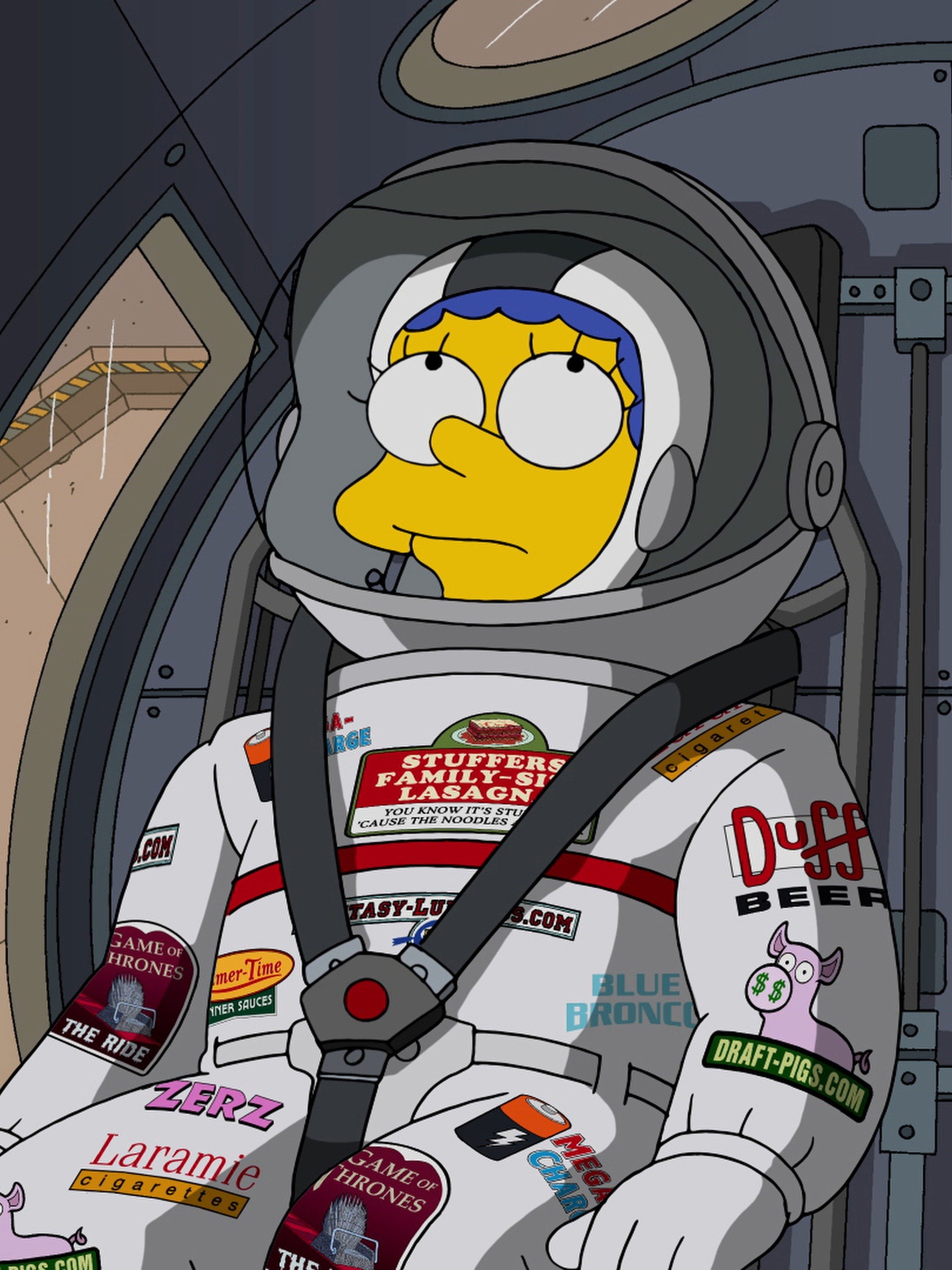 The Simpsons Astronaut