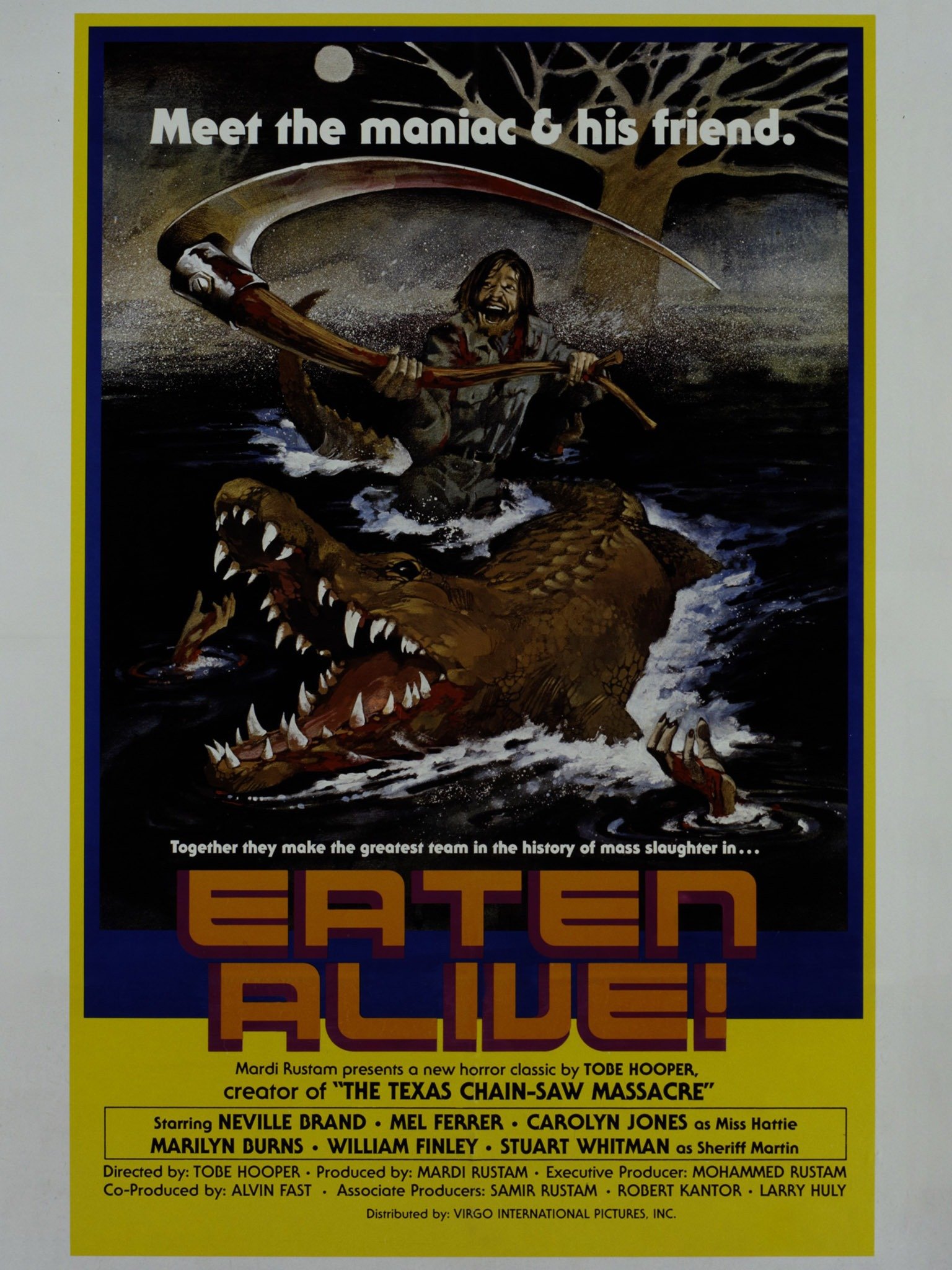Eaten Alive 1977 Poster
