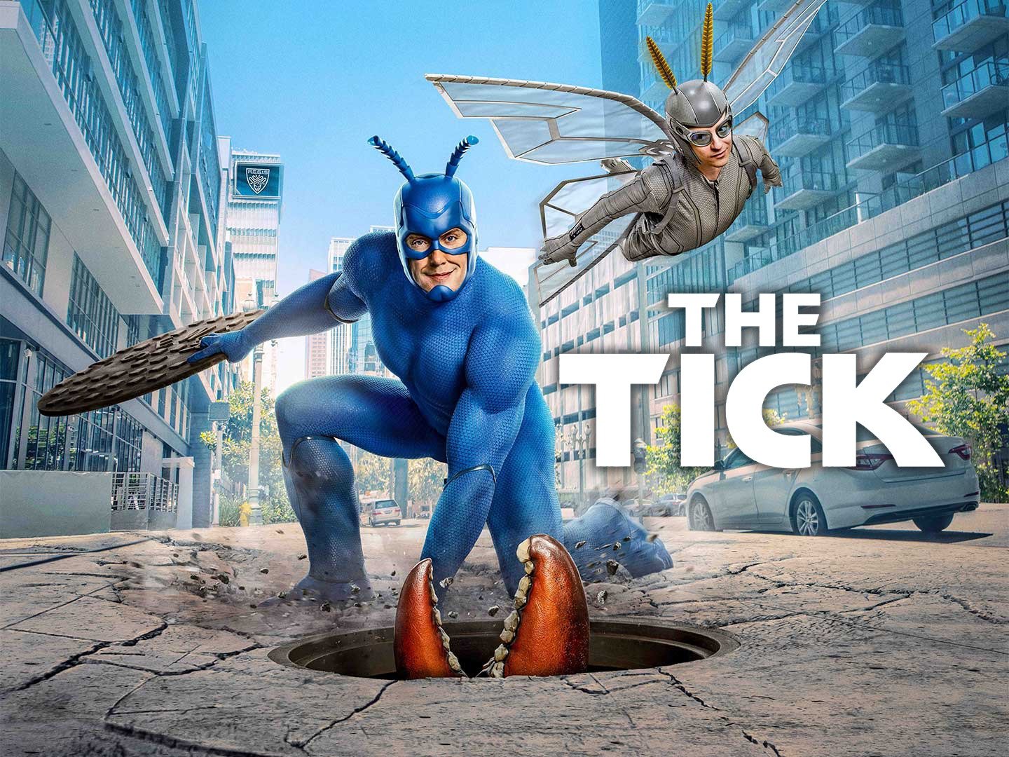 The Tick: Exclusive Sneak Peek - Lobstercules Battle - Trailers ...