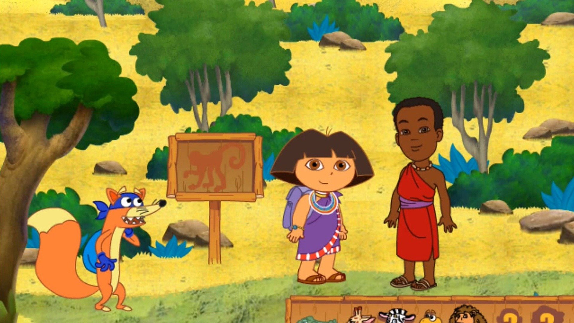 Dora The Explorer Swiper Mega Cut