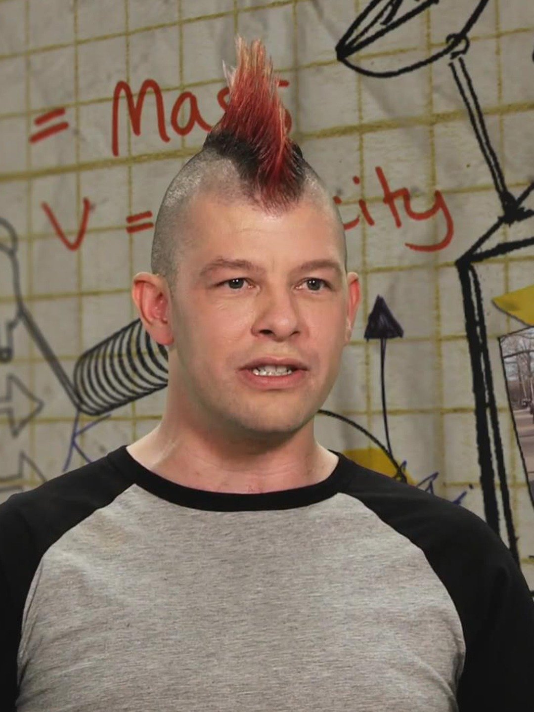 Punk Mohawk Front