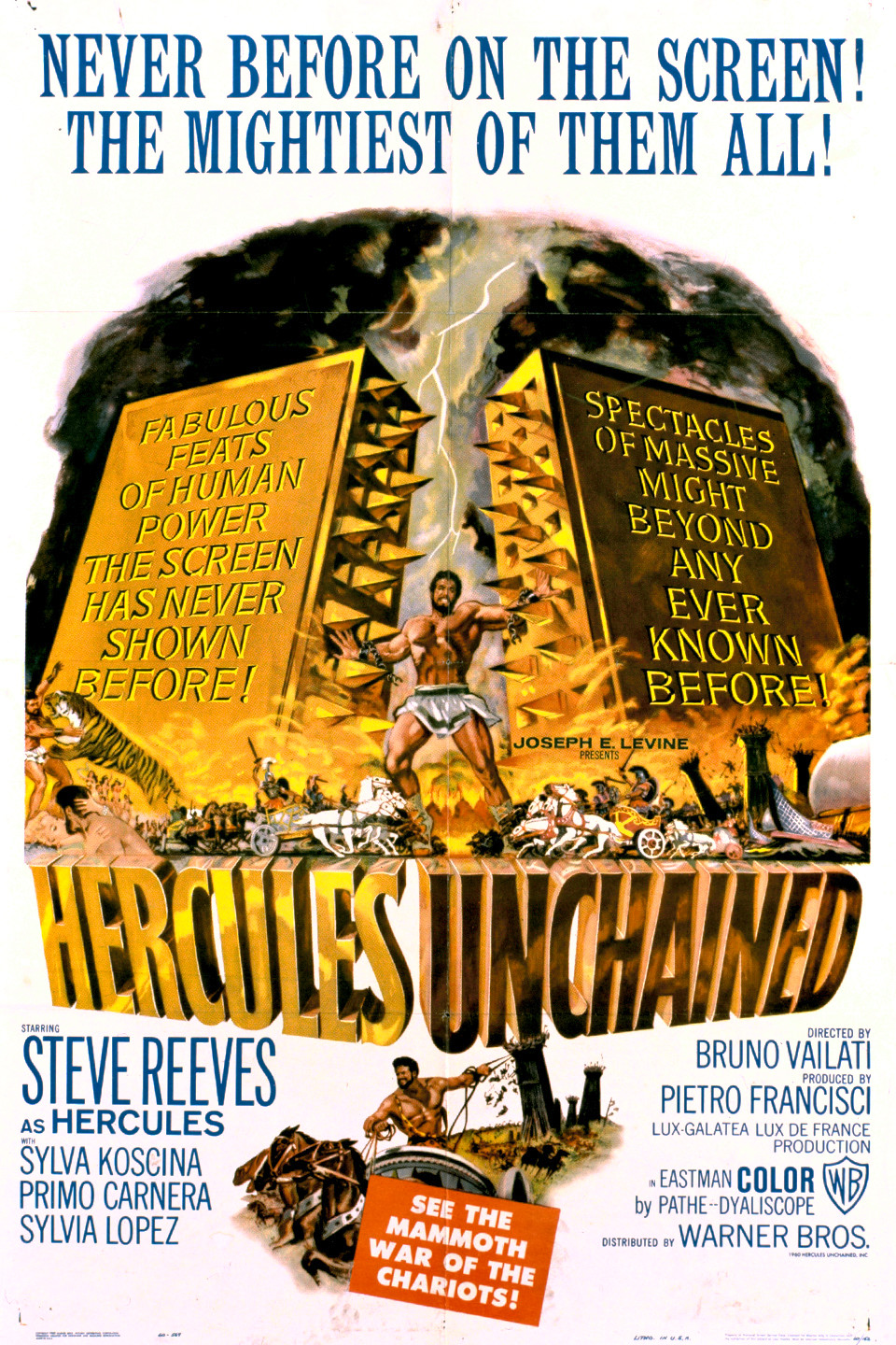 Steve Reeves Hercules Poster