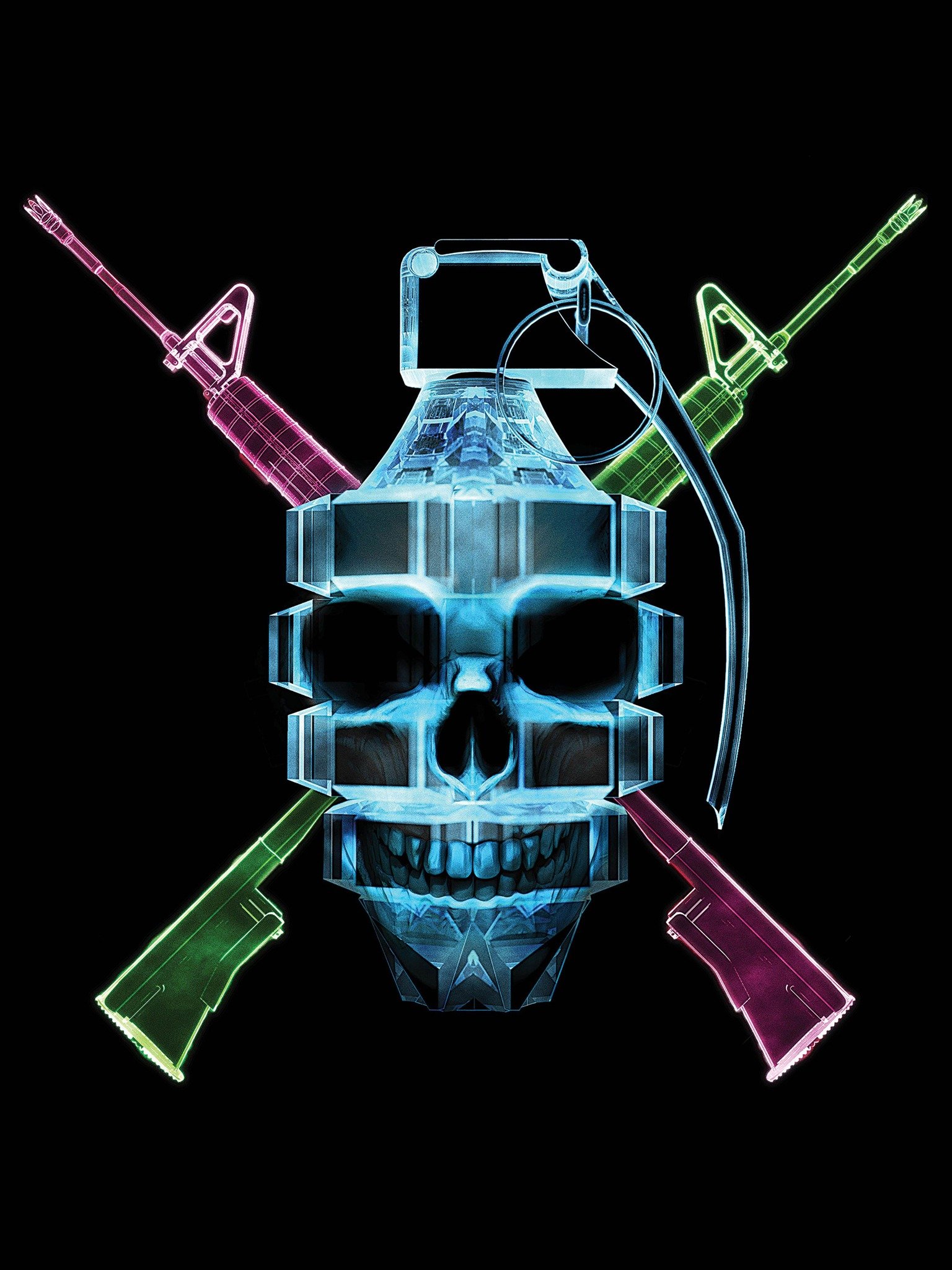 Watch Dogs Skull Wallpaper