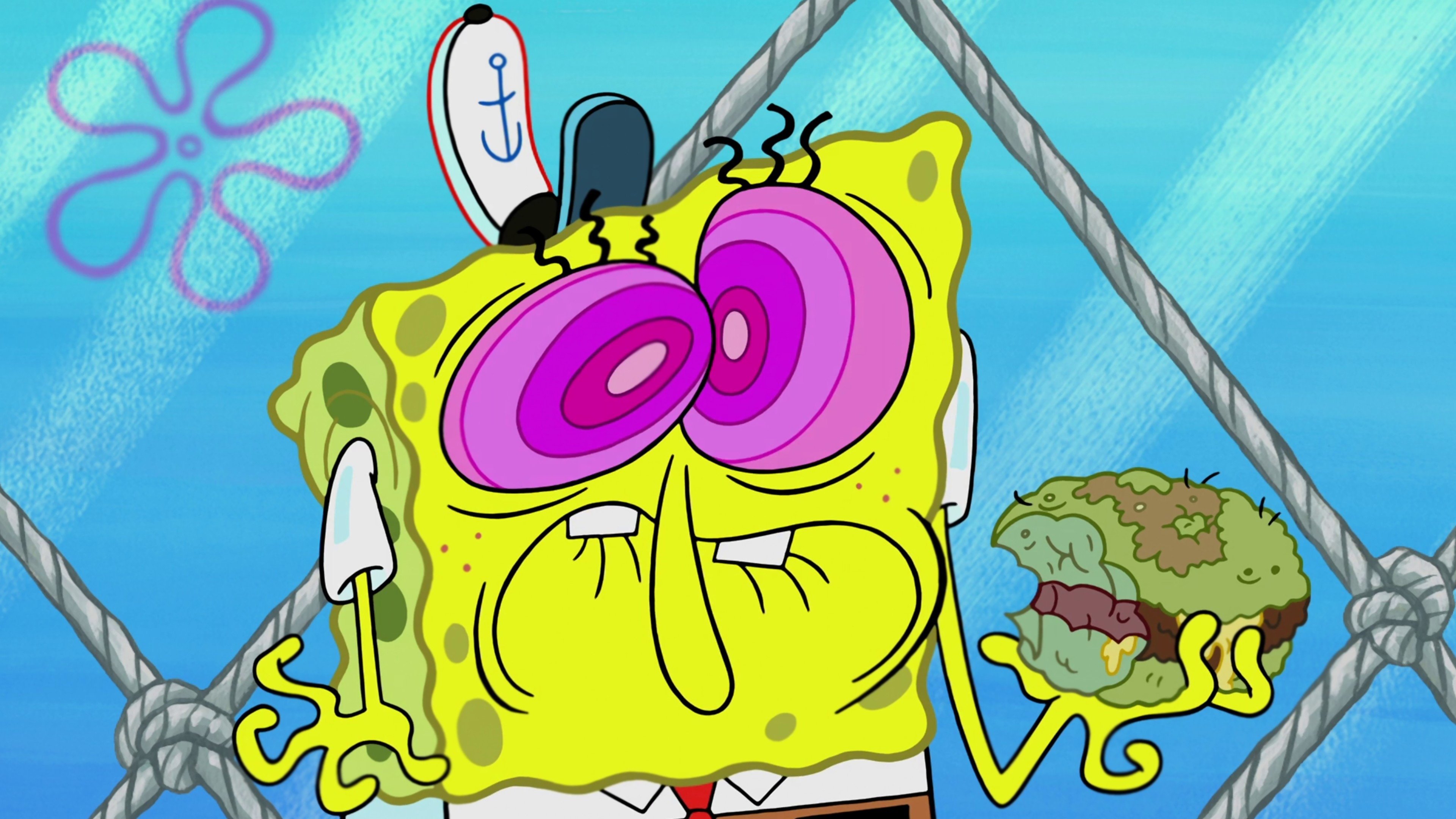 Spongebob Crying Over Gary