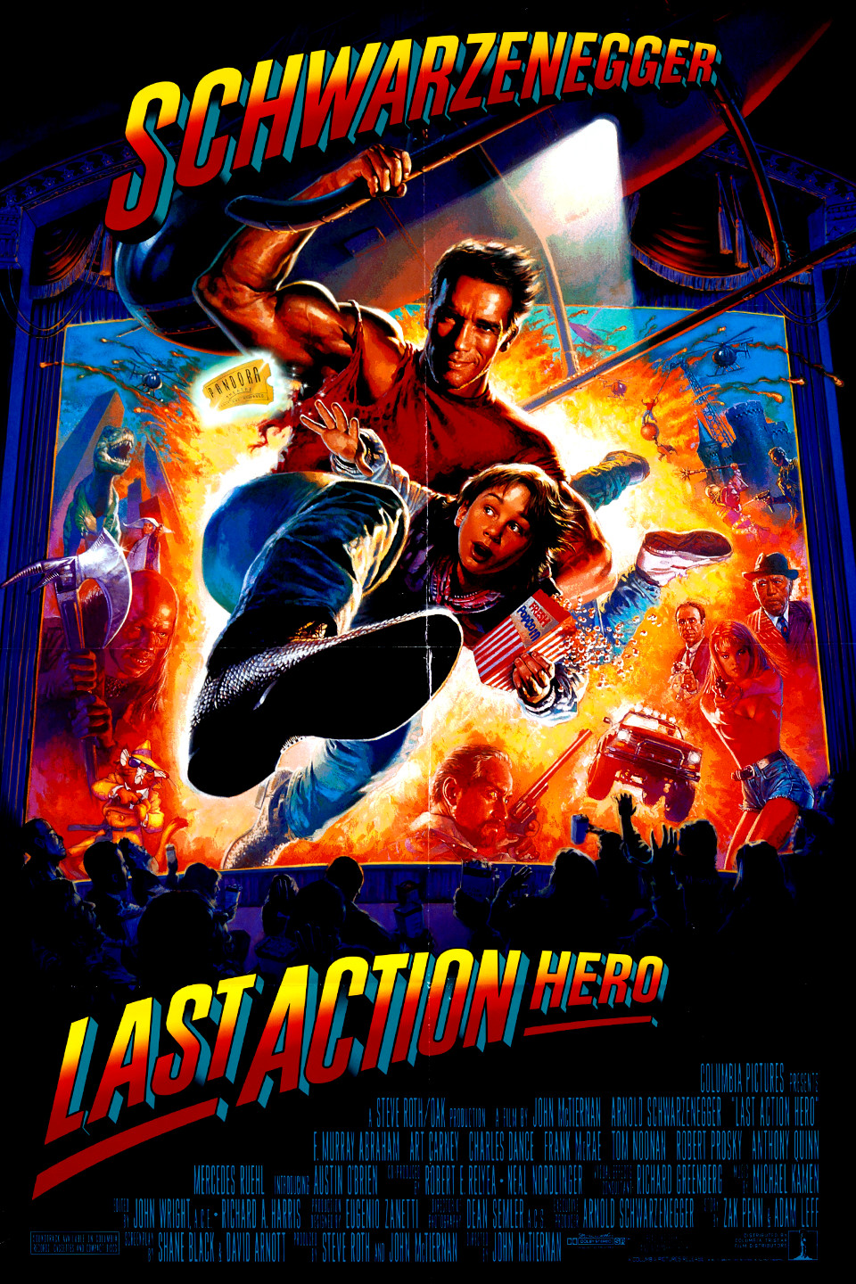 Last Action Hero: Official Clip - Rooftop Ripper - Trailers & Videos ...