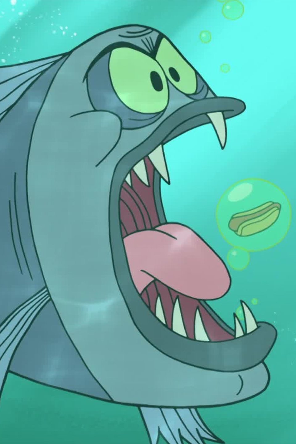 Spongebob Blue Fish With Weiner