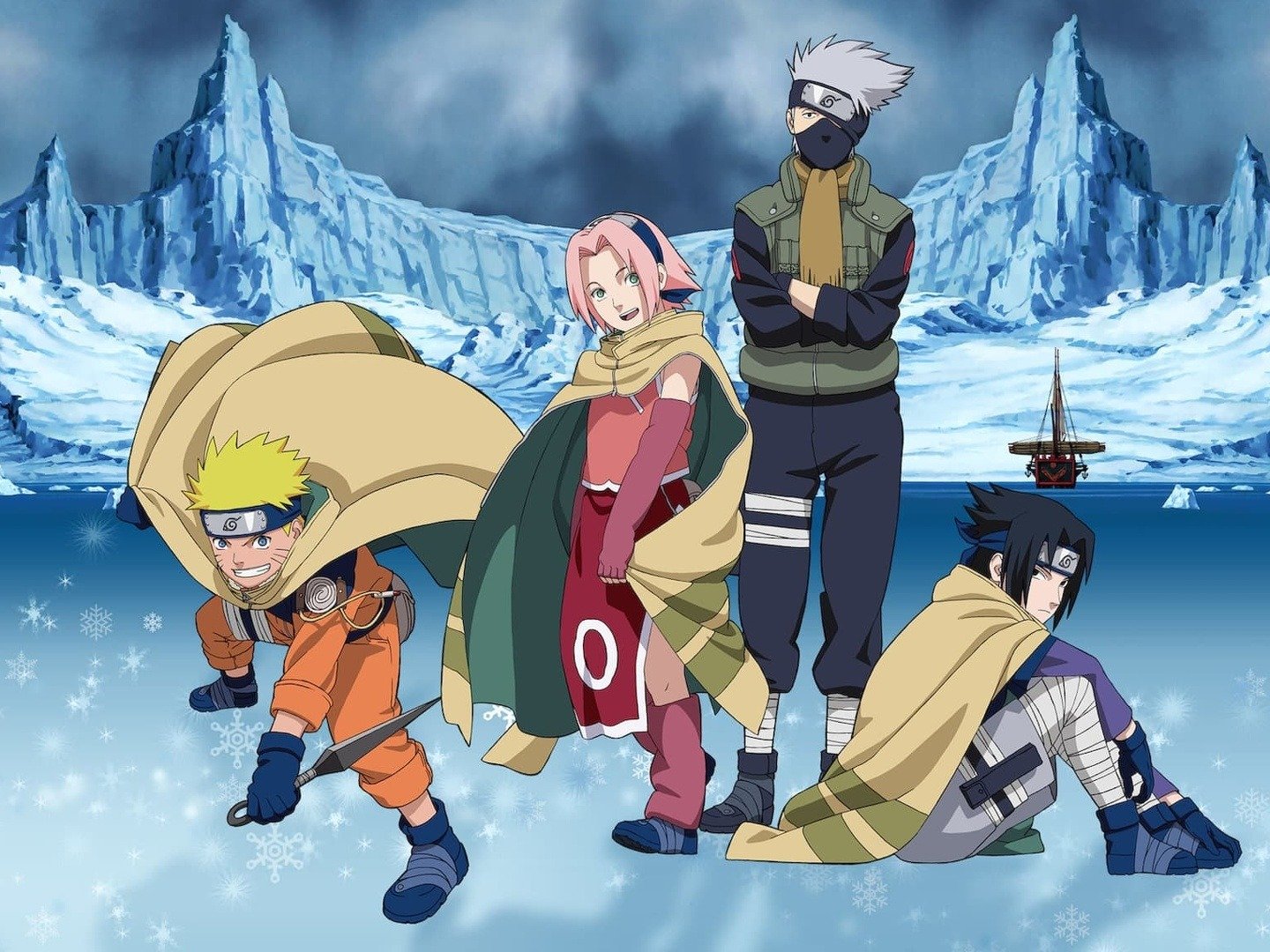 Snow Village Naruto