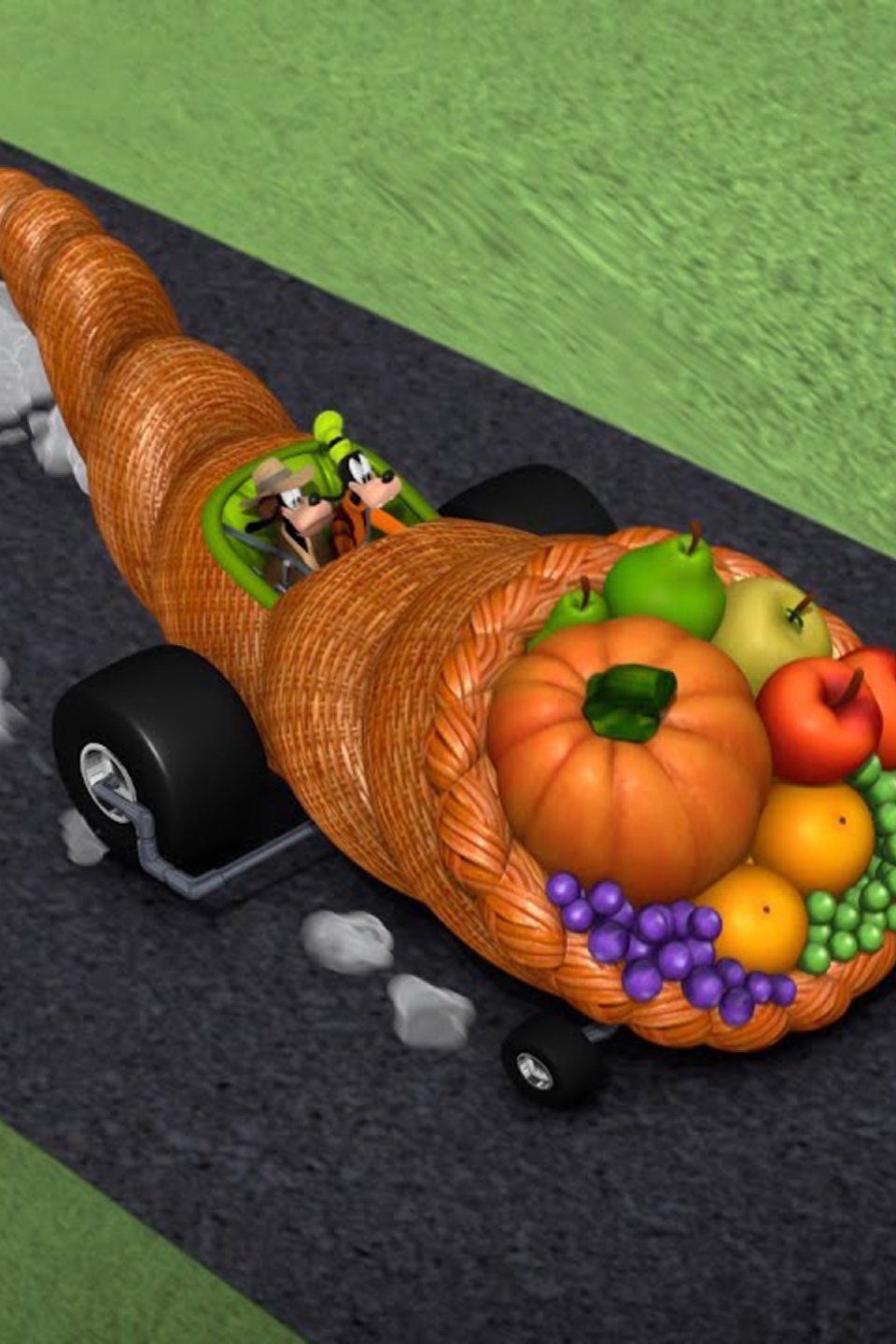 Mickey's Thanksgiving Family Fun Race!; Happy Thanksgiving Helpers ...