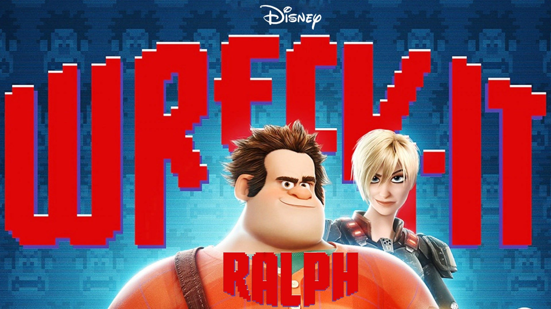 Wreck It Ralph Movie Poster English