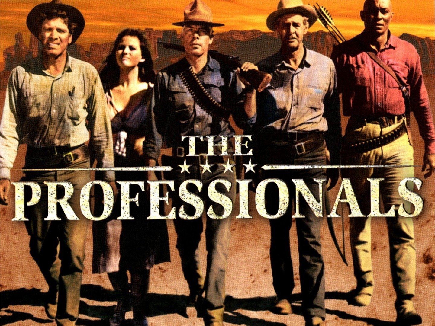 The Professionals 1966 Poster