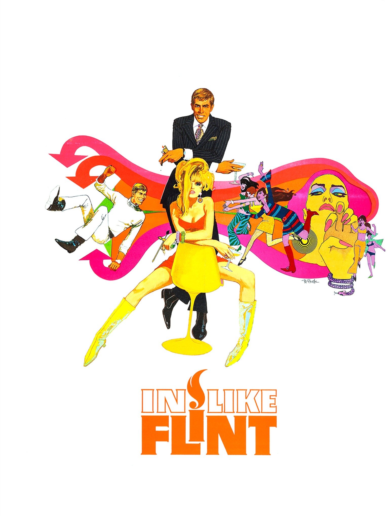 In Like Flint Poster