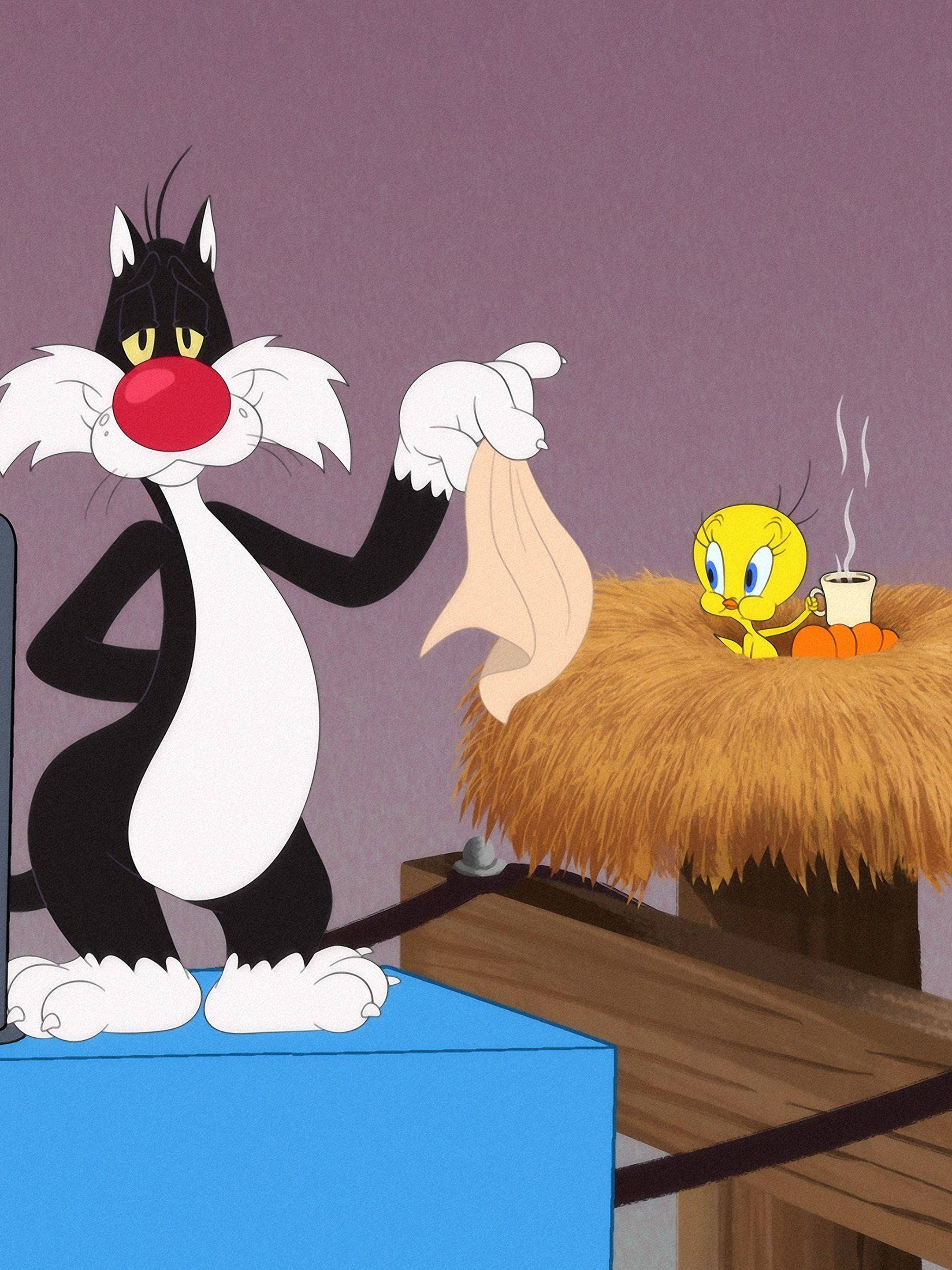 Cat Eating Bird Gif