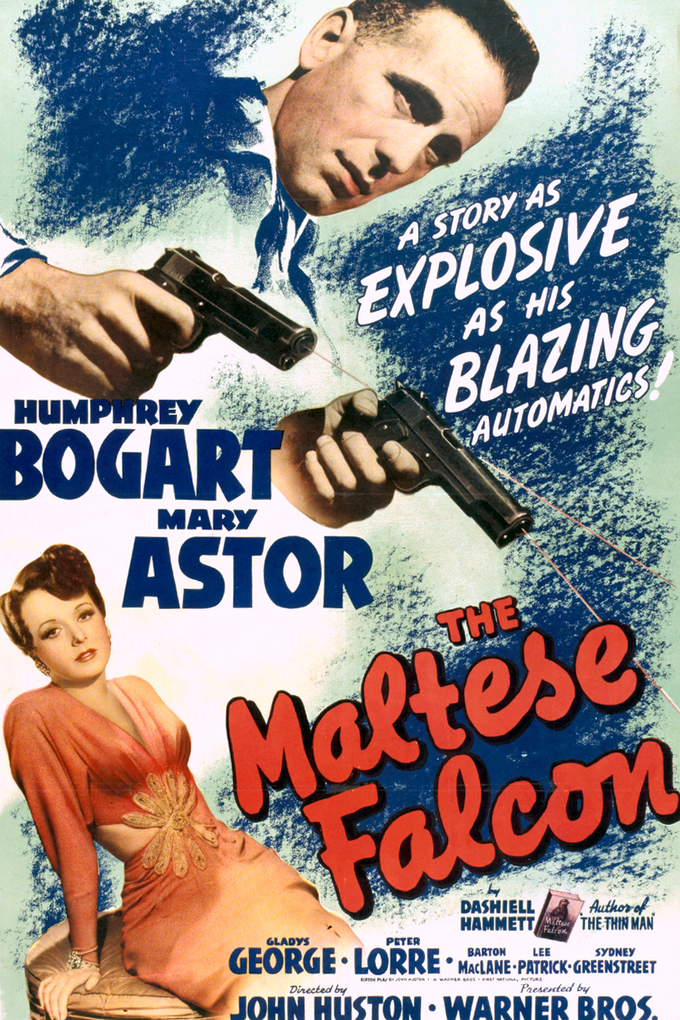 The Maltese Falcon 1941 Poster