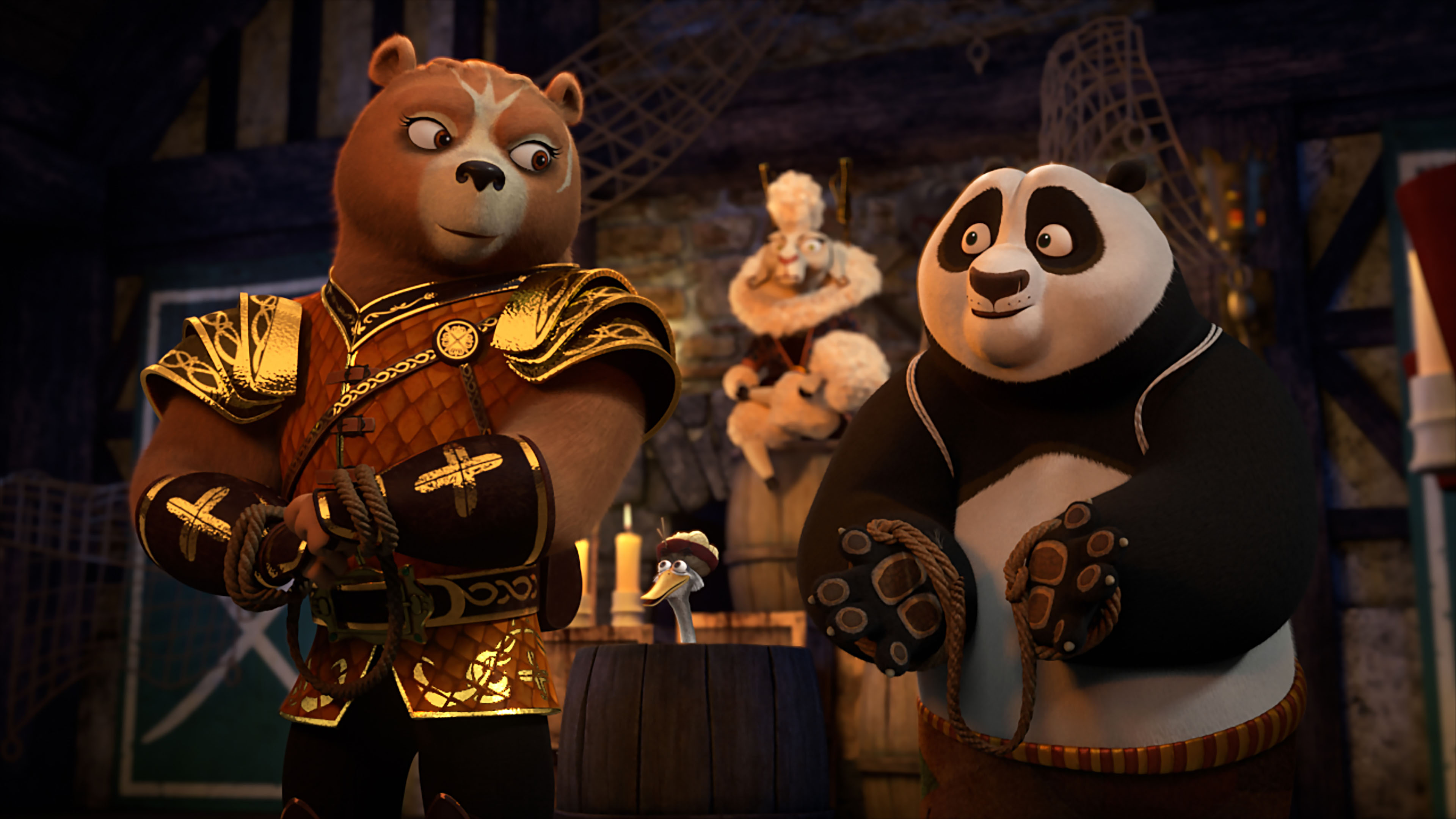 Kung Fu Panda 1 Characters