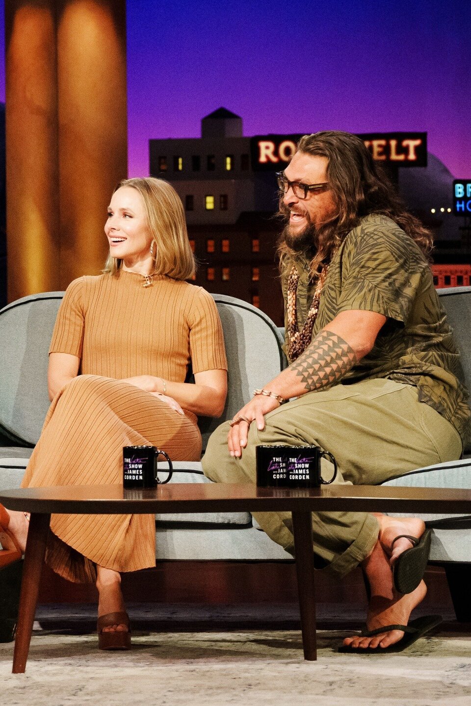 Jason Momoa; Kristen Bell; Meghan Trainor; Teddy Swims Pictures ...