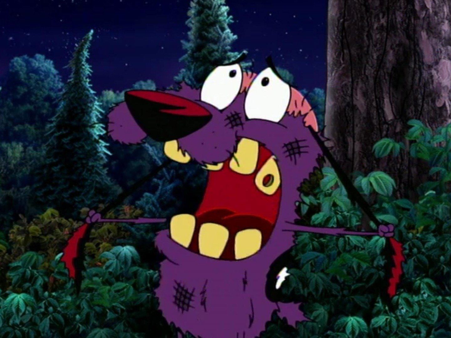 Courage The Cowardly Dog Screaming