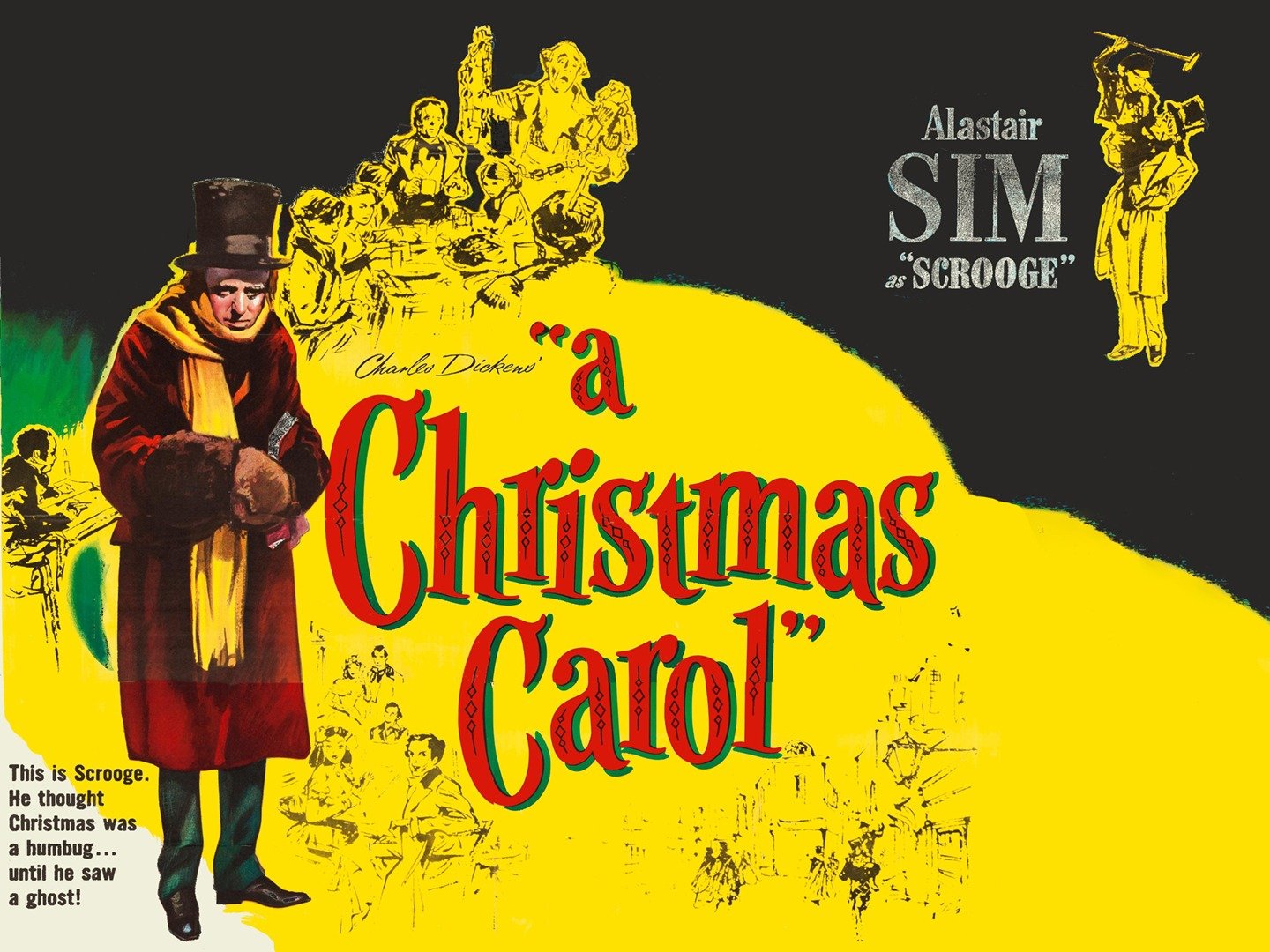 Scrooge 1951 Poster