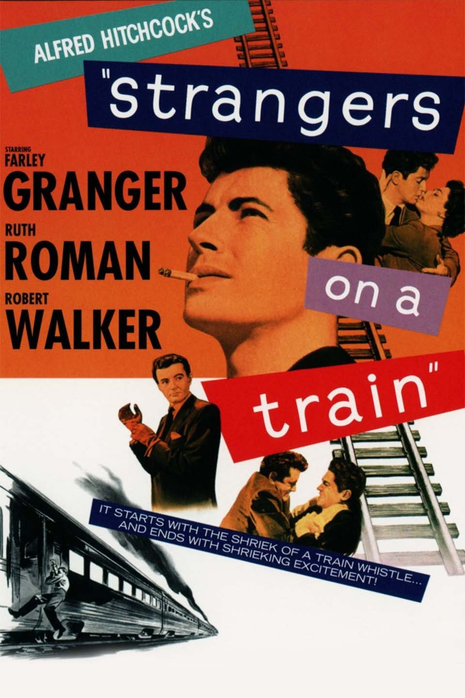 Strangers On A Train Poster