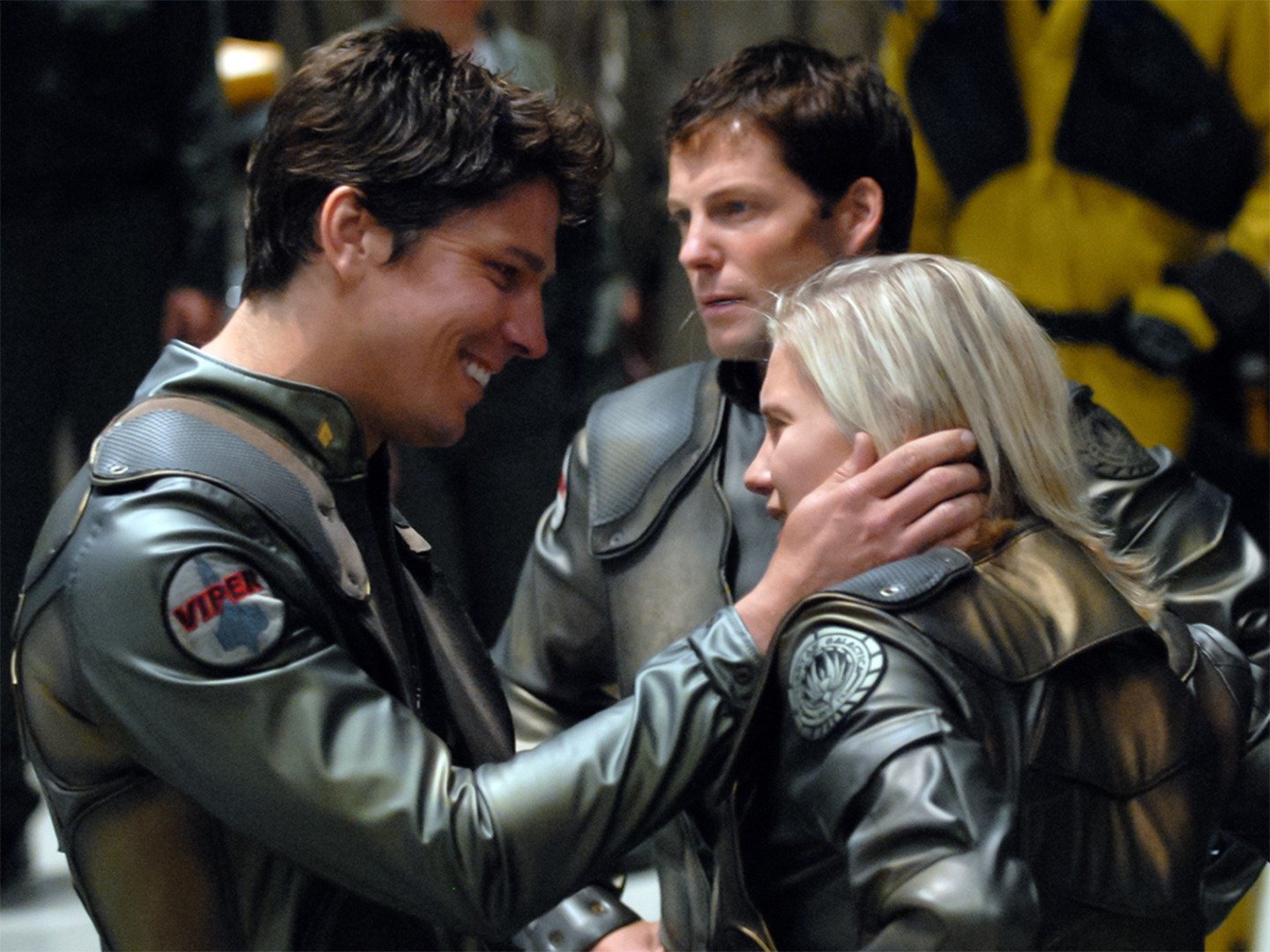 Battlestar Galactica Apollo And Starbuck