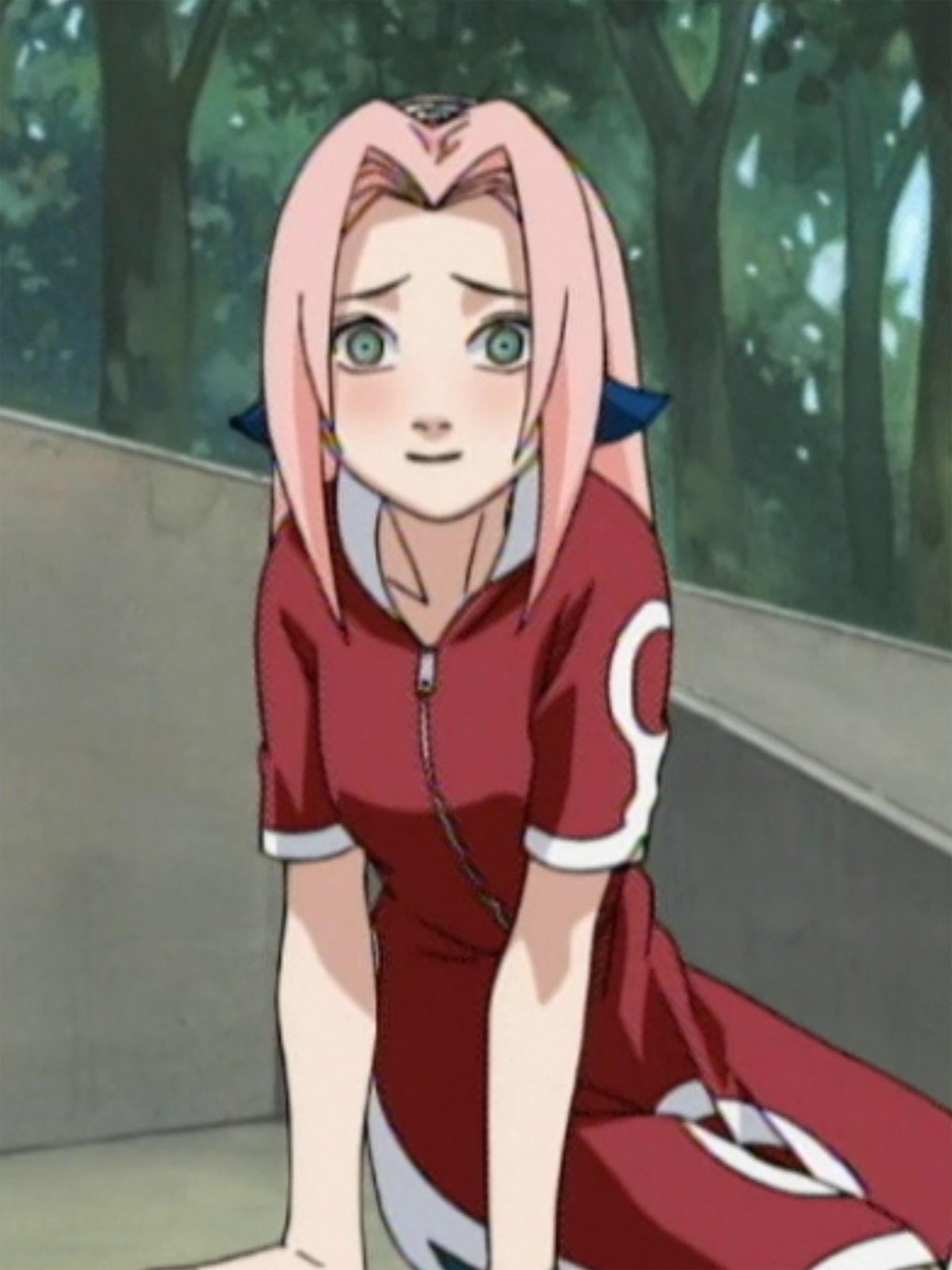 Sasuke Smiling At Sakura