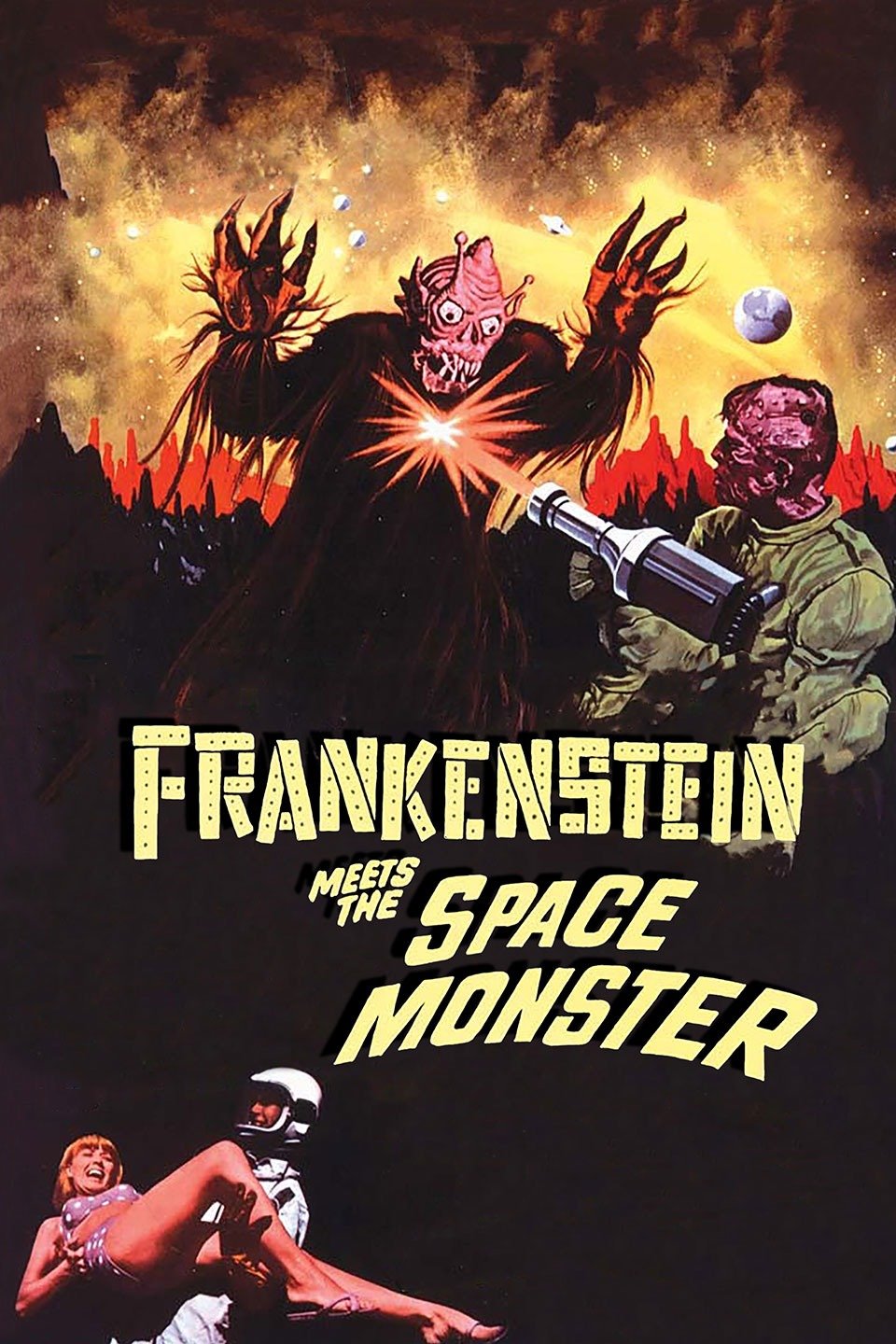 Frankenstein Meets the Space Monster - Movie Reviews