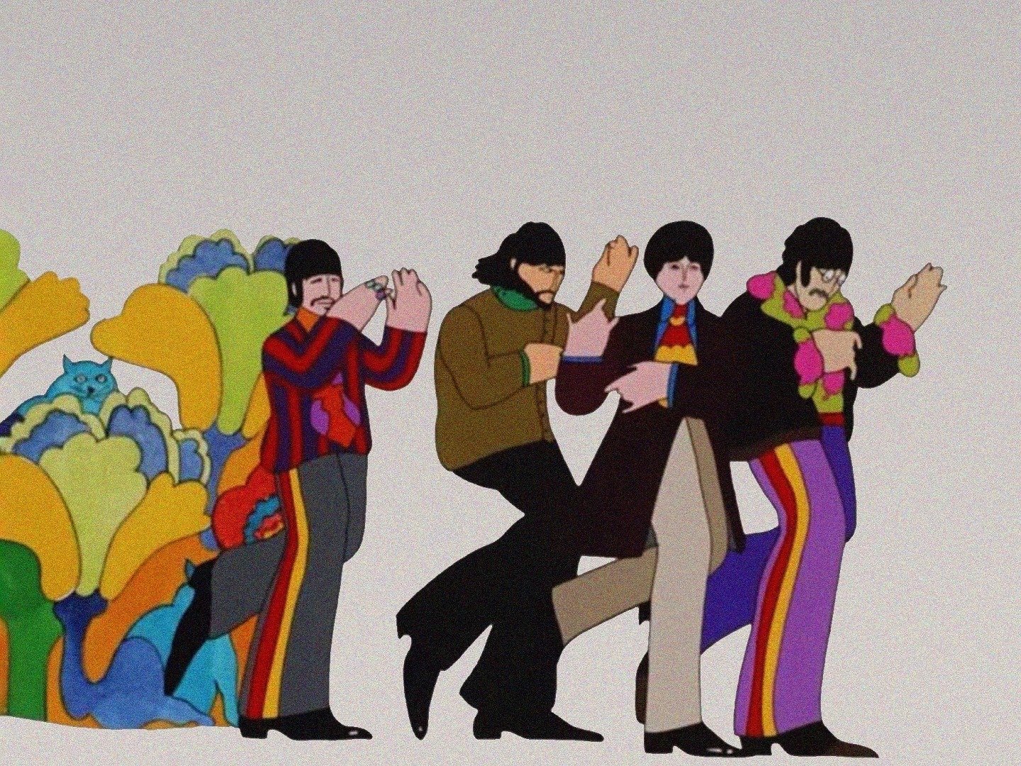 Beatles Pepperland Flowers