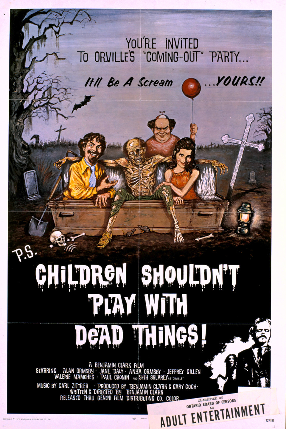 Children Shouldn't Play With Dead Things - Rotten Tomatoes