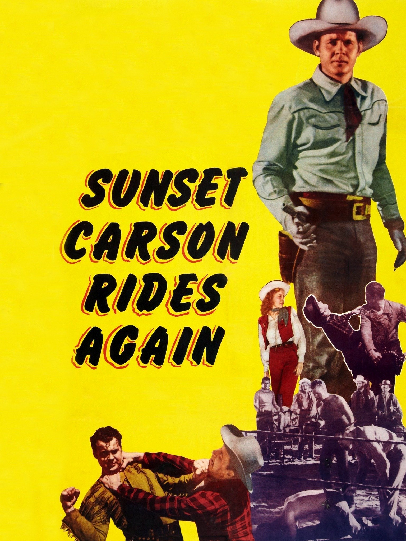 Sunset Carson Rides Again - Movie Reviews