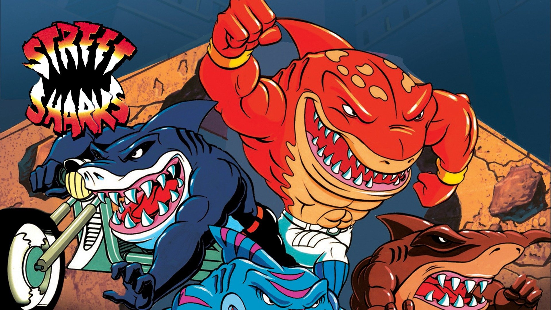 Street Sharks Poster