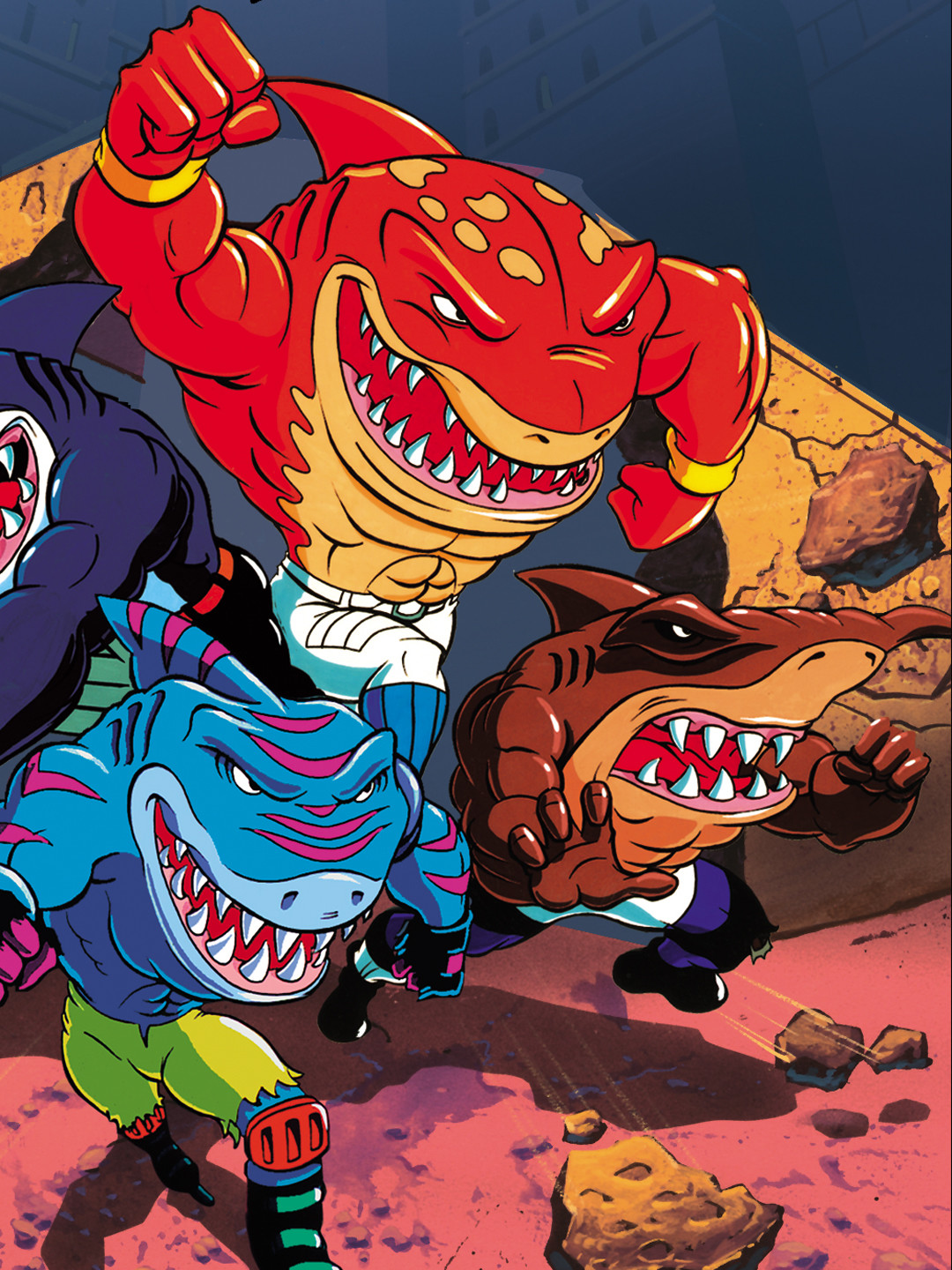 Street Sharks Poster