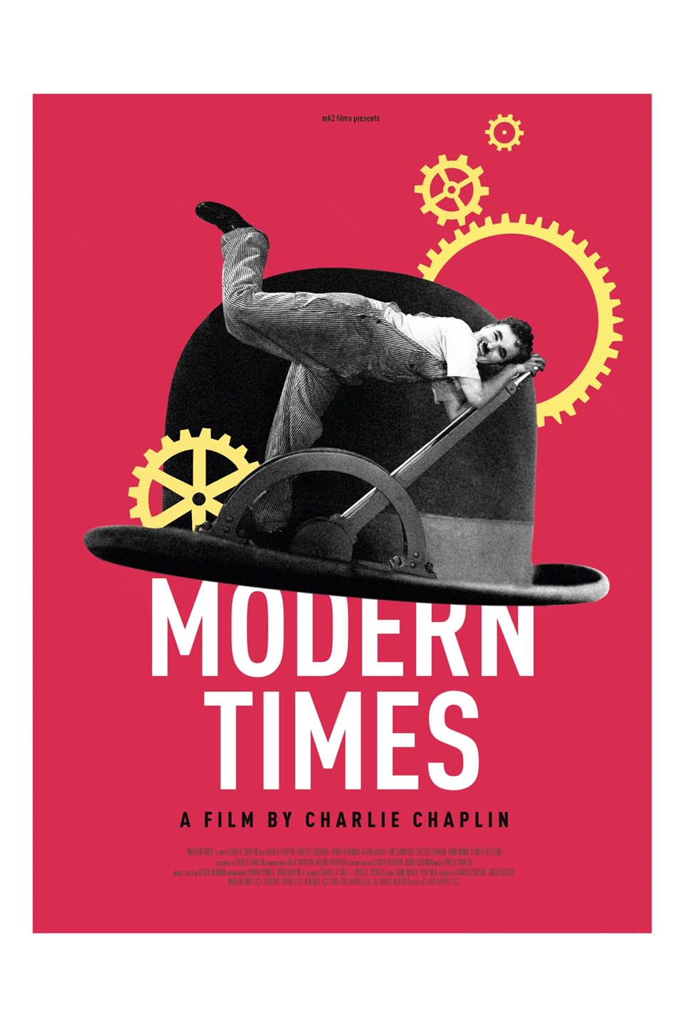 Charlie Chaplin Modern Times Poster
