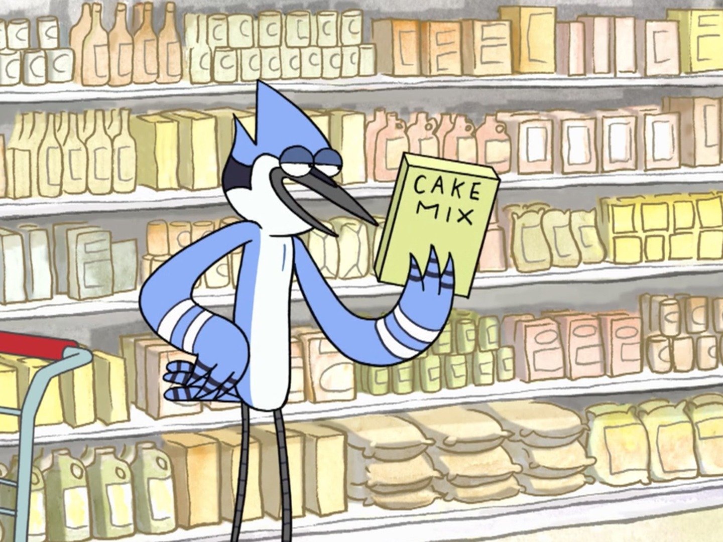 Regular Show Cake