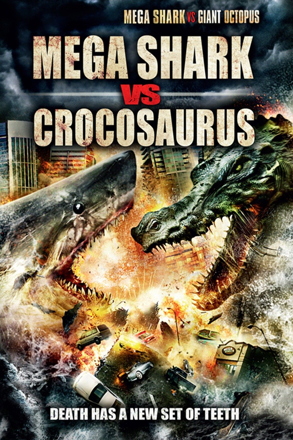Mega Shark Vs Giant Octopus Poster