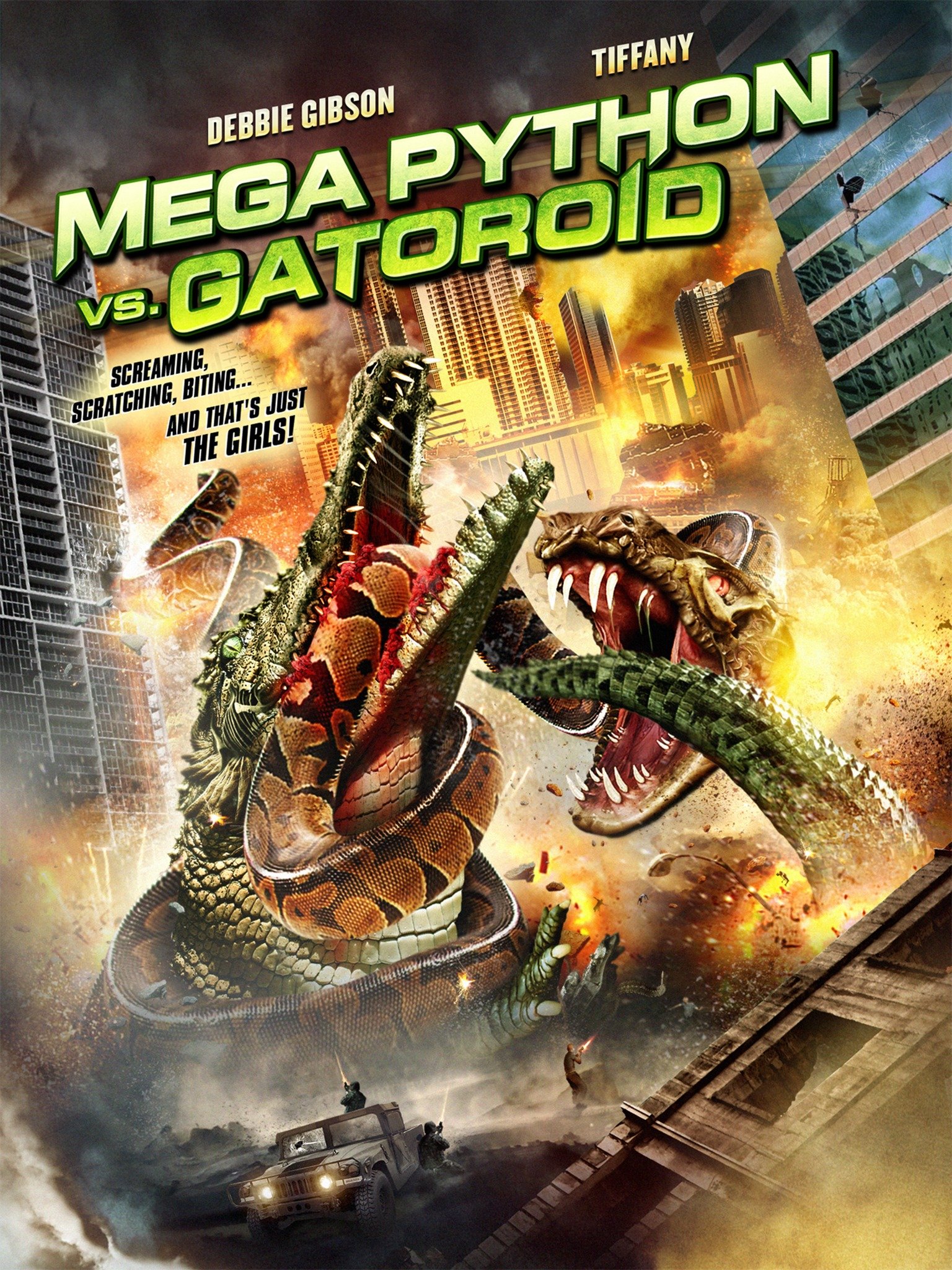 Mega Python Vs. Gatoroid - Movie Reviews