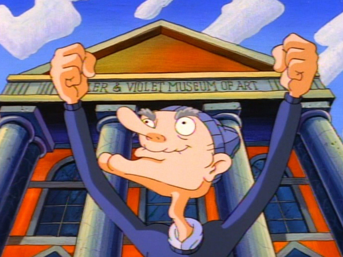 Hey Arnold Grandpa Head