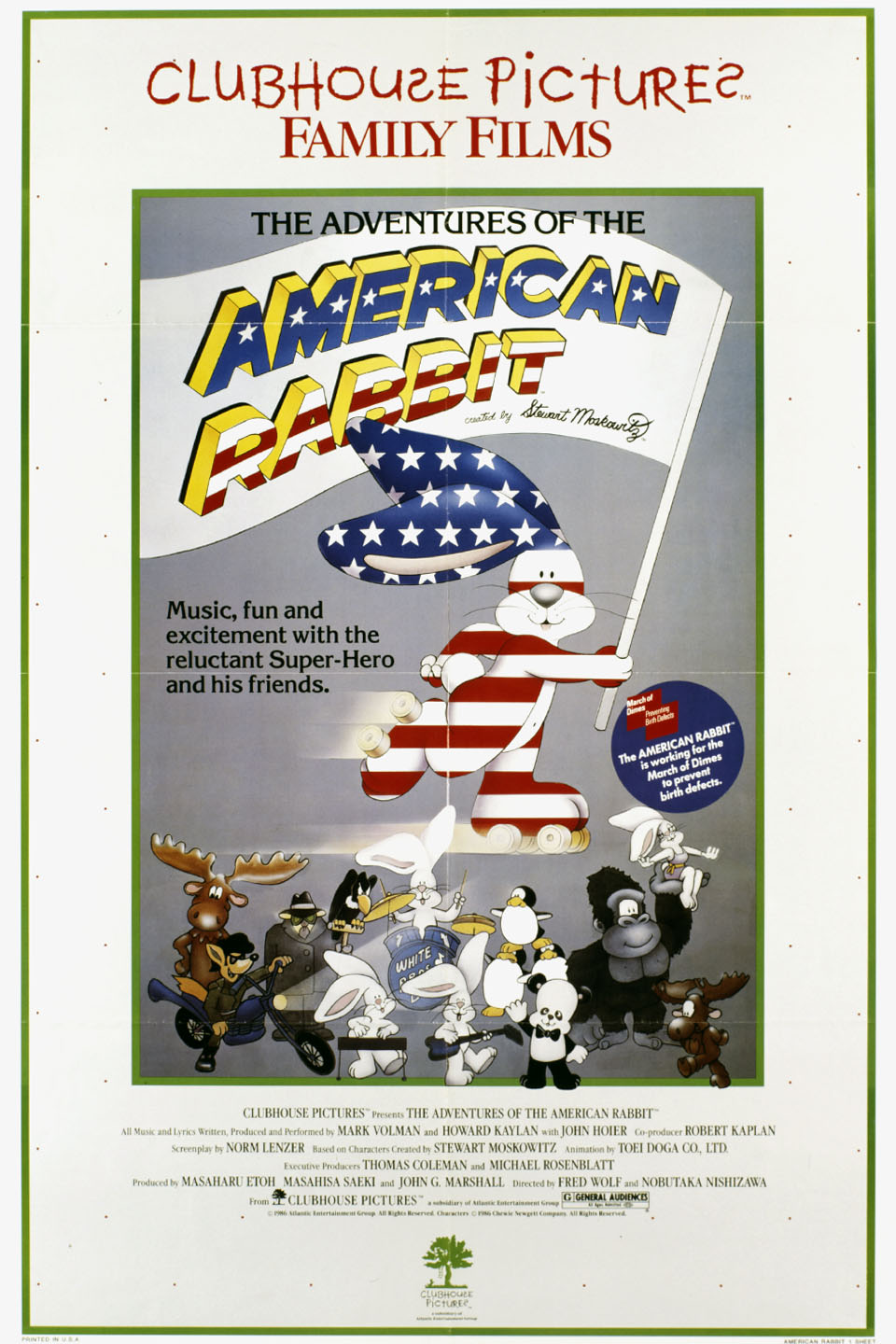 The Adventures of the American Rabbit - Rotten Tomatoes