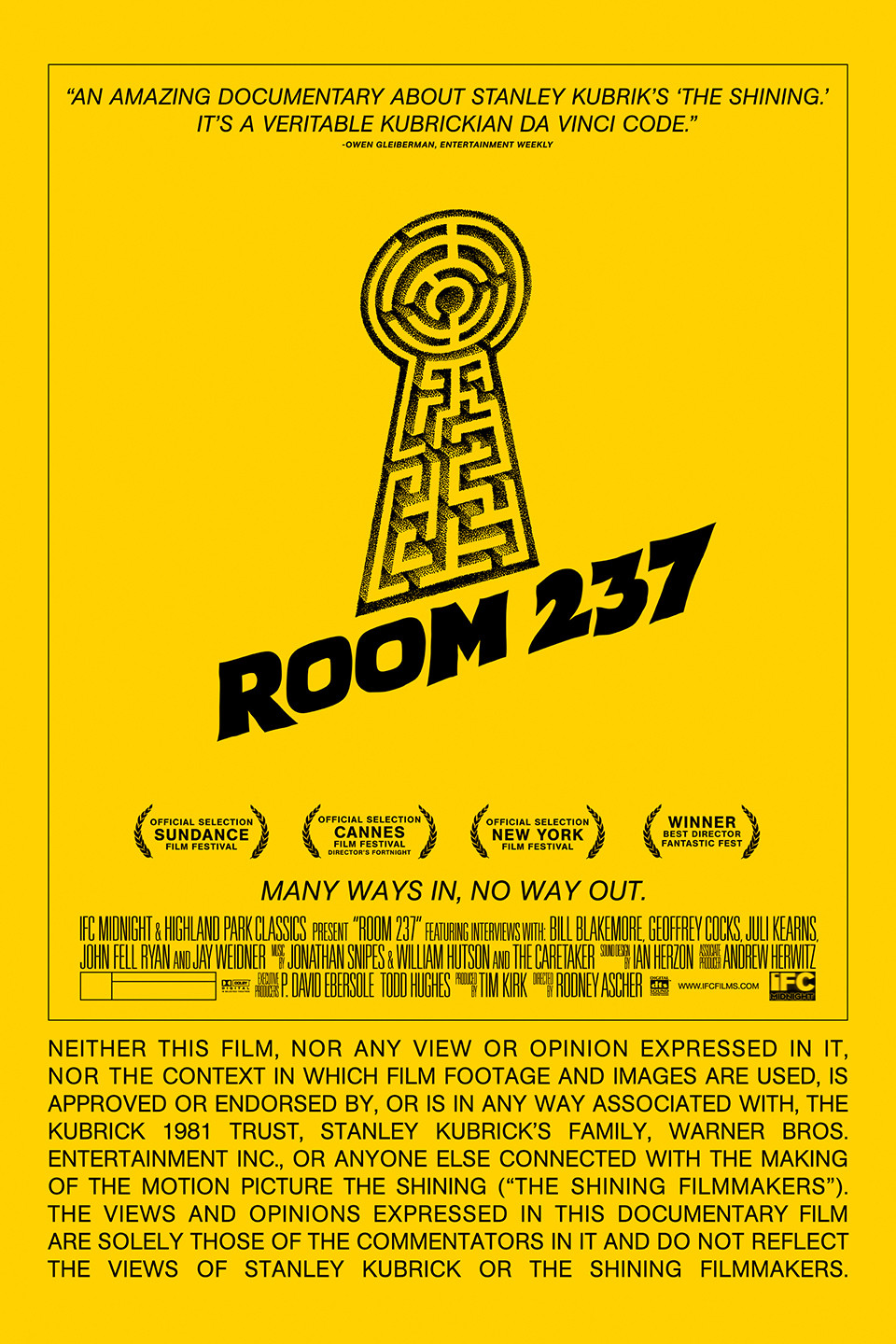 Room 237 - Movie Reviews