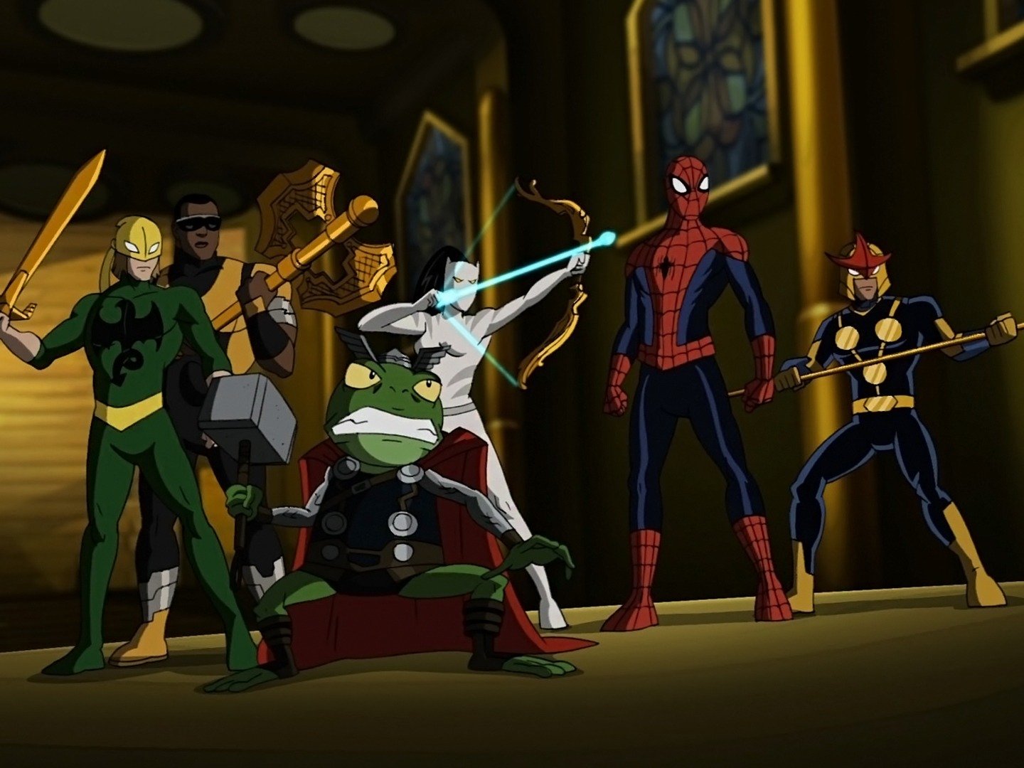 Ultimate Spider Man Thor