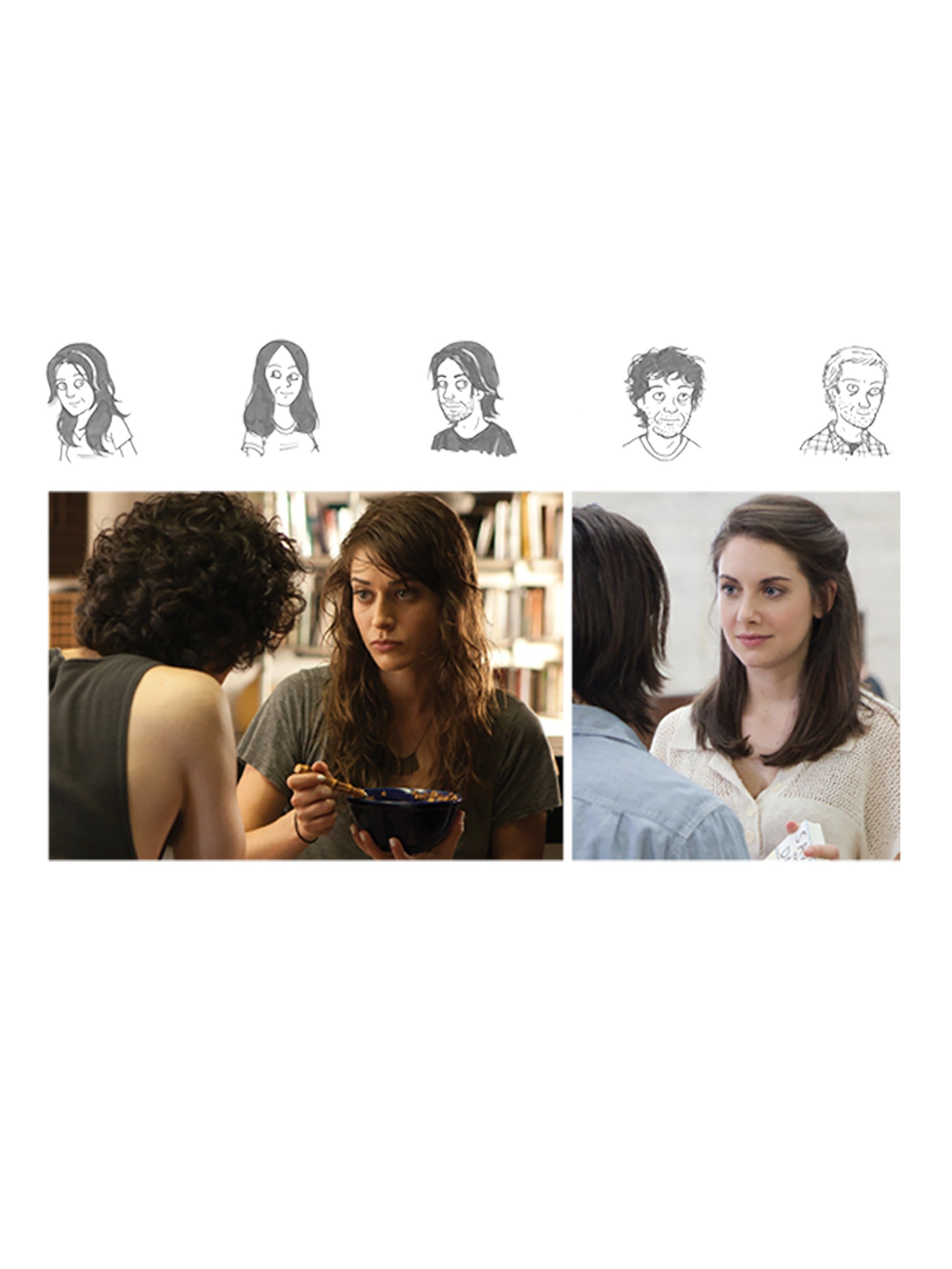 Martin Starr Alison Brie
