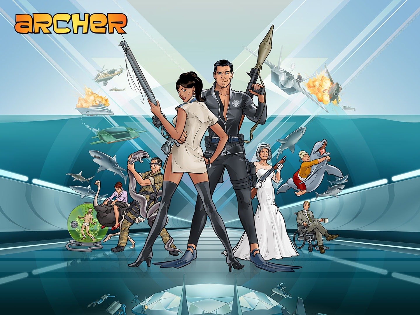 Archer Fx Wallpaper Season 4