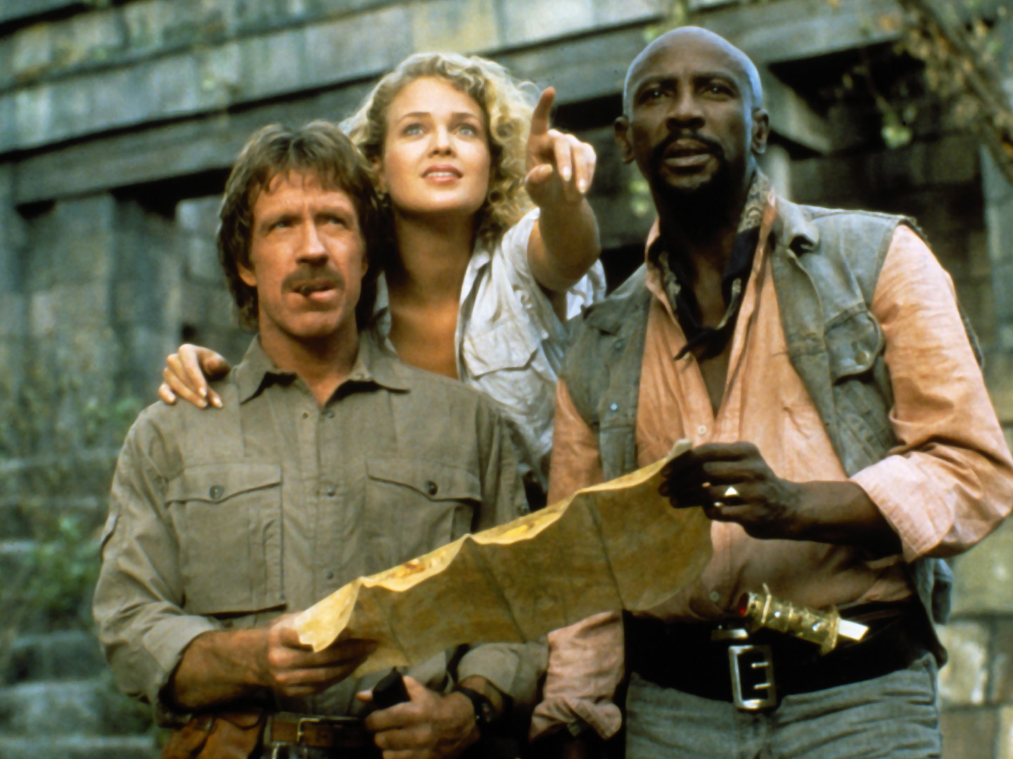 Firewalker: Official Clip - Knife Throwing Contest - Trailers & Videos ...